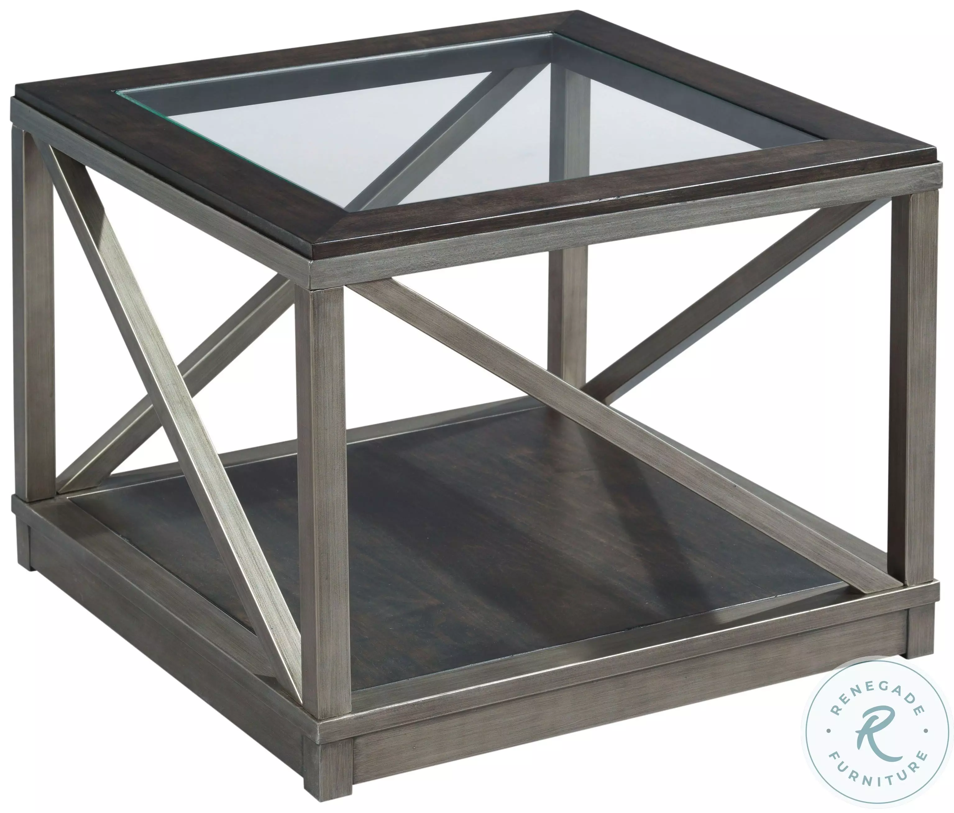 Jupiter Smokey Brown Otter Bunching Cube Cocktail Table from Hammary ...