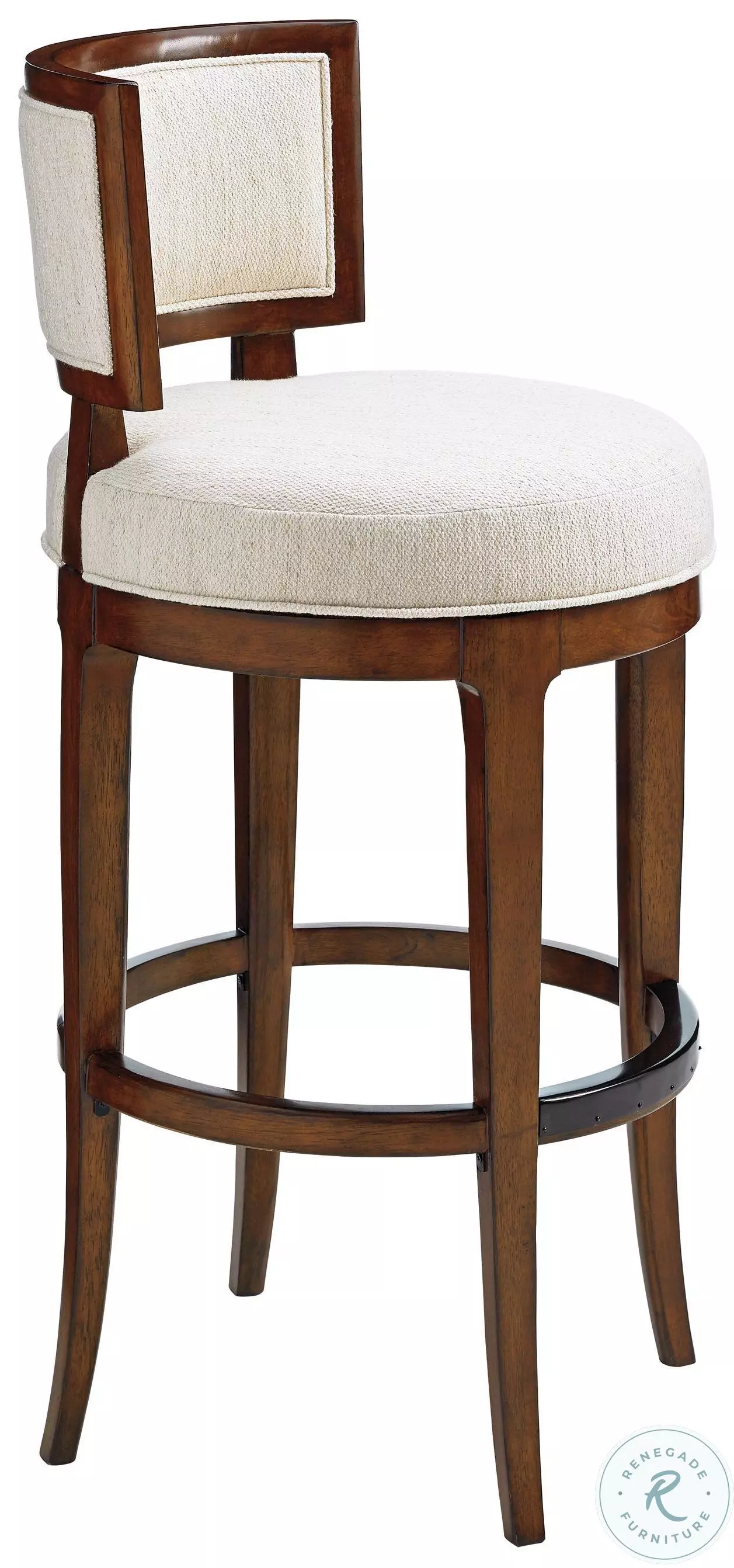 Tommy Bahama Home Island Fusion Macau Swivel Bar Stool