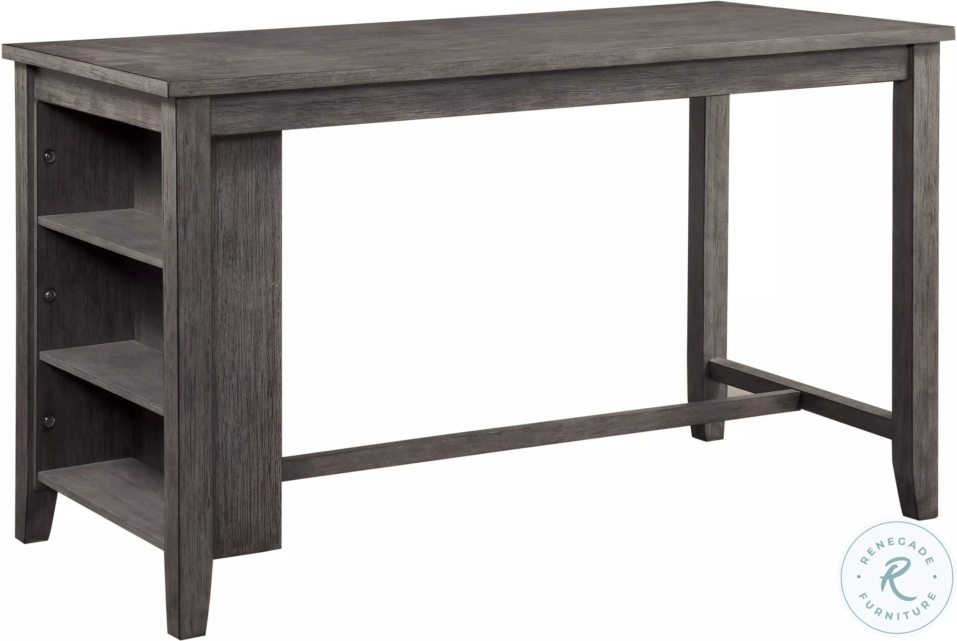 Timbre Gray Counter Height Dining Table from Homelegance | Coleman ...