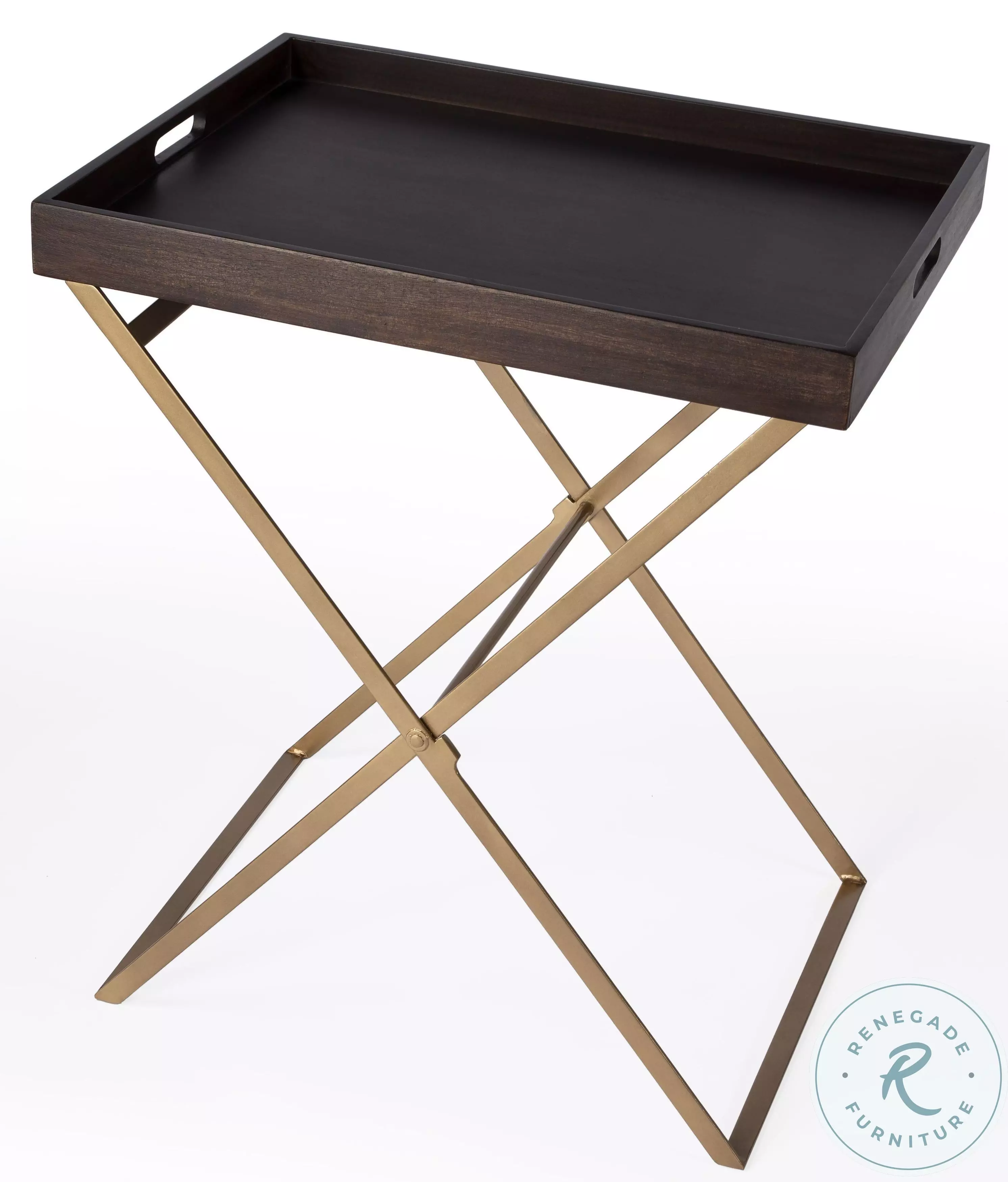 Butler Loft Emma Distressed Multi Cross Leg Tray Table From Butler ...