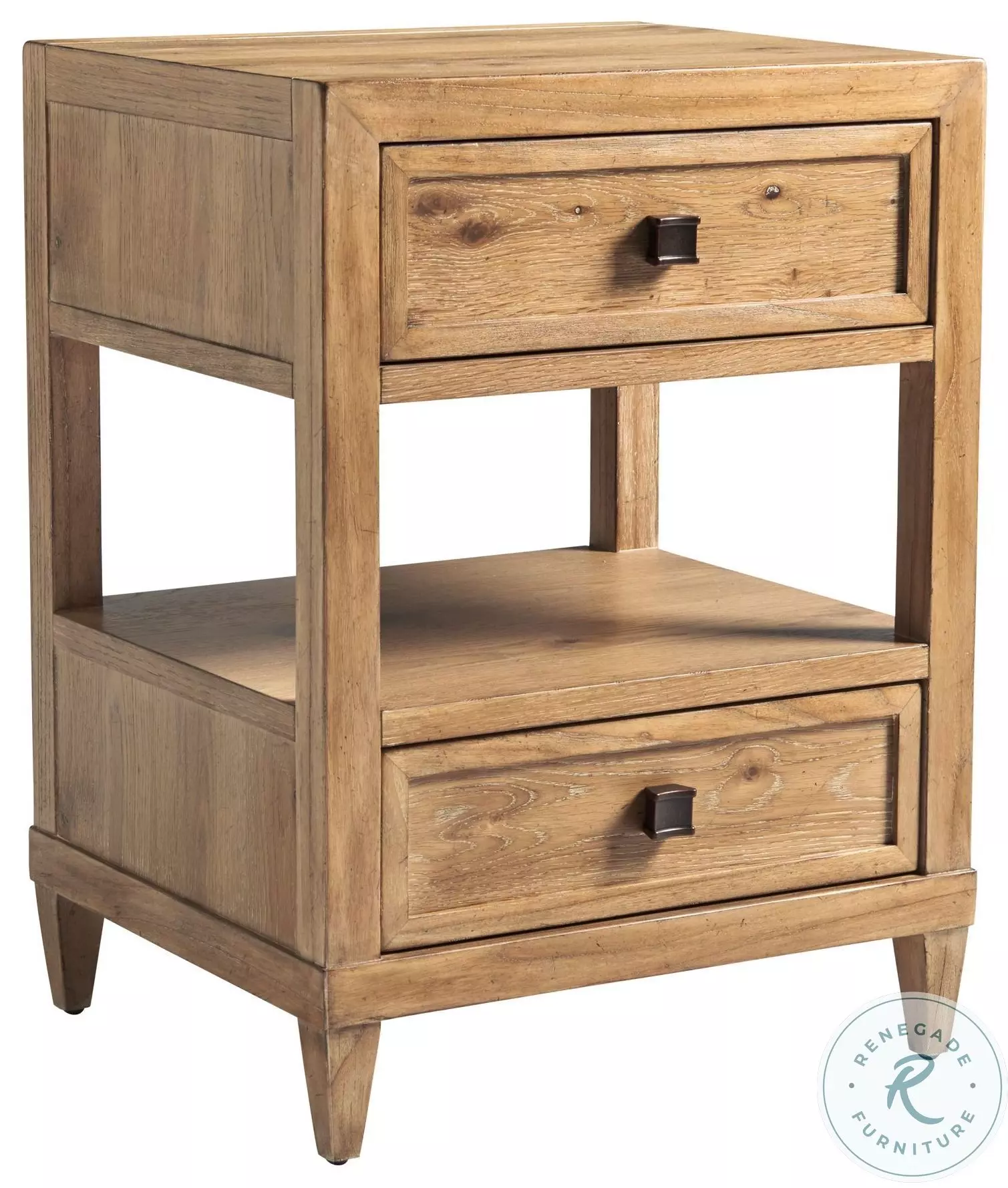 Los Altos Natural Oak Stain Reston Night Table from Tommy Bahama ...