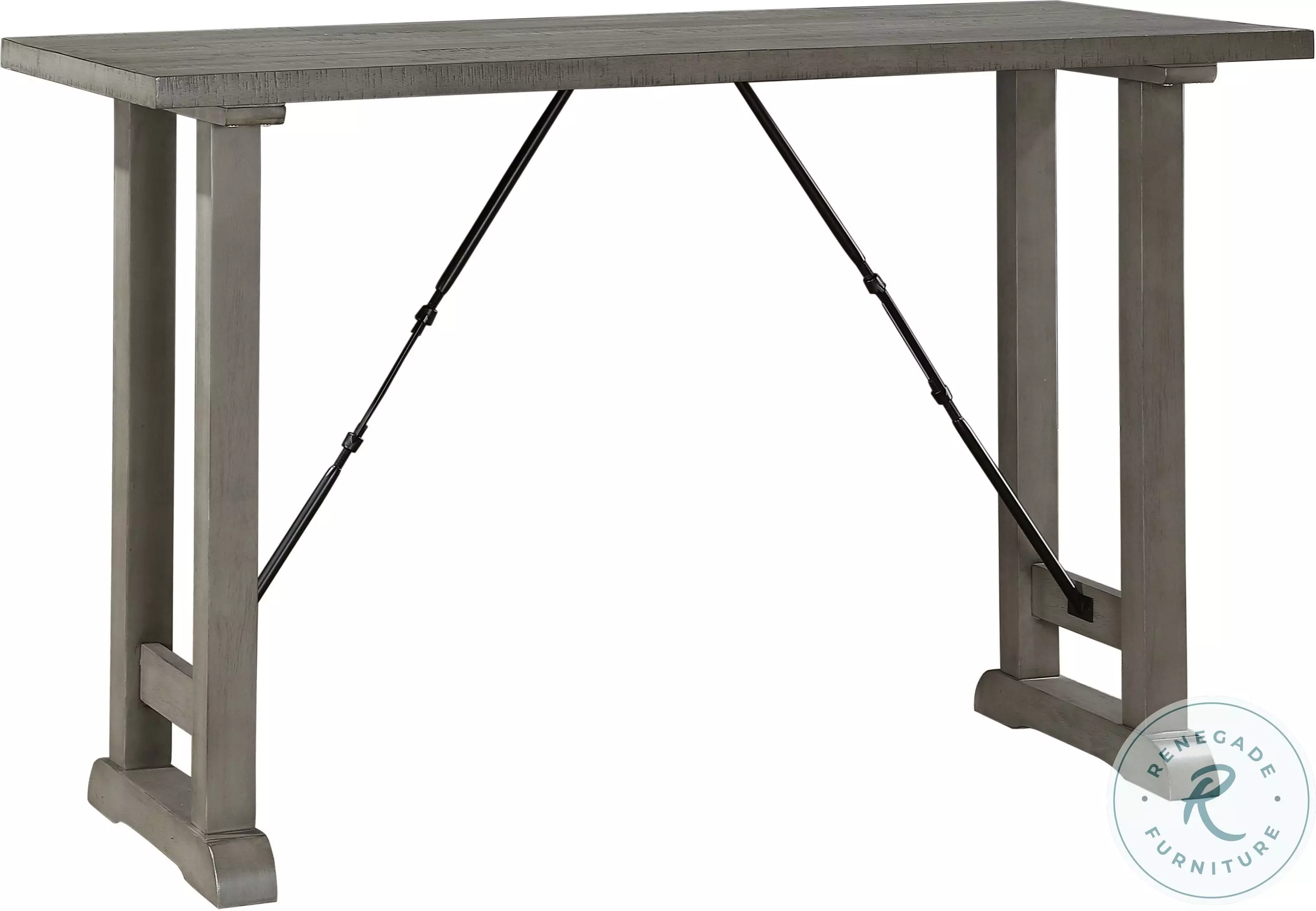 Auburndale Light Gray Counter Height Dining Table From Homelegance ...