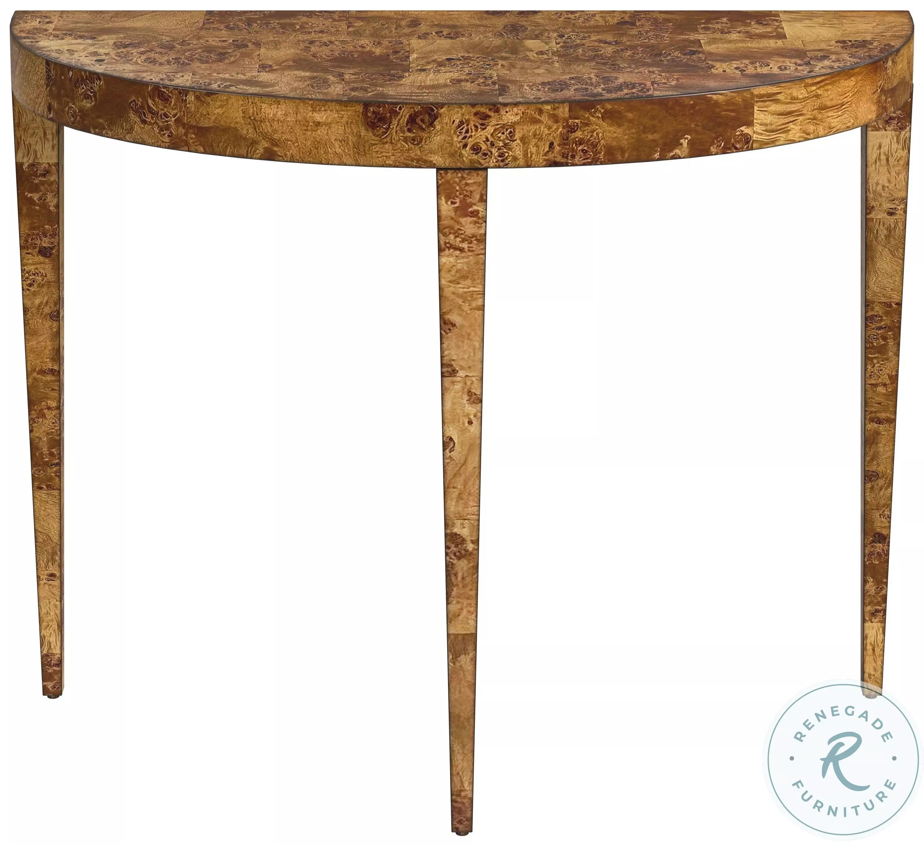 Ingrid Traditional Burl Console Table From Butler | Coleman Furniture