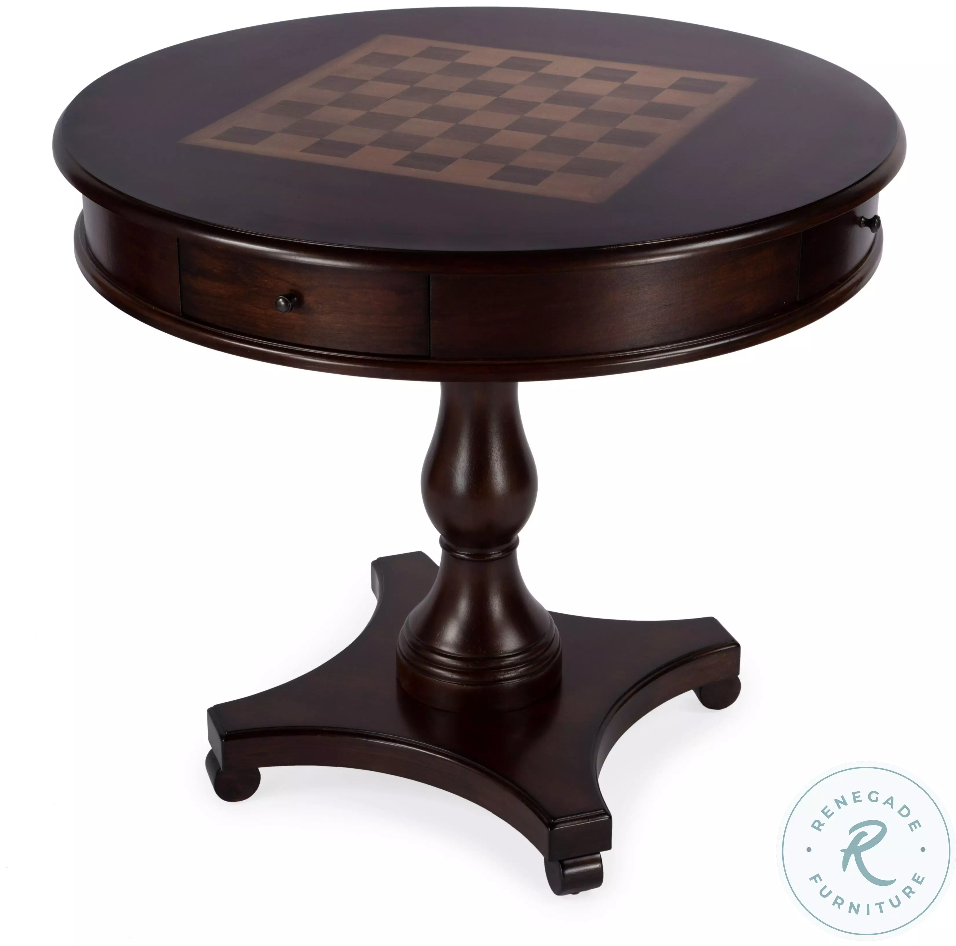 Fredrik Cherry Game Table From Butler | Coleman Furniture