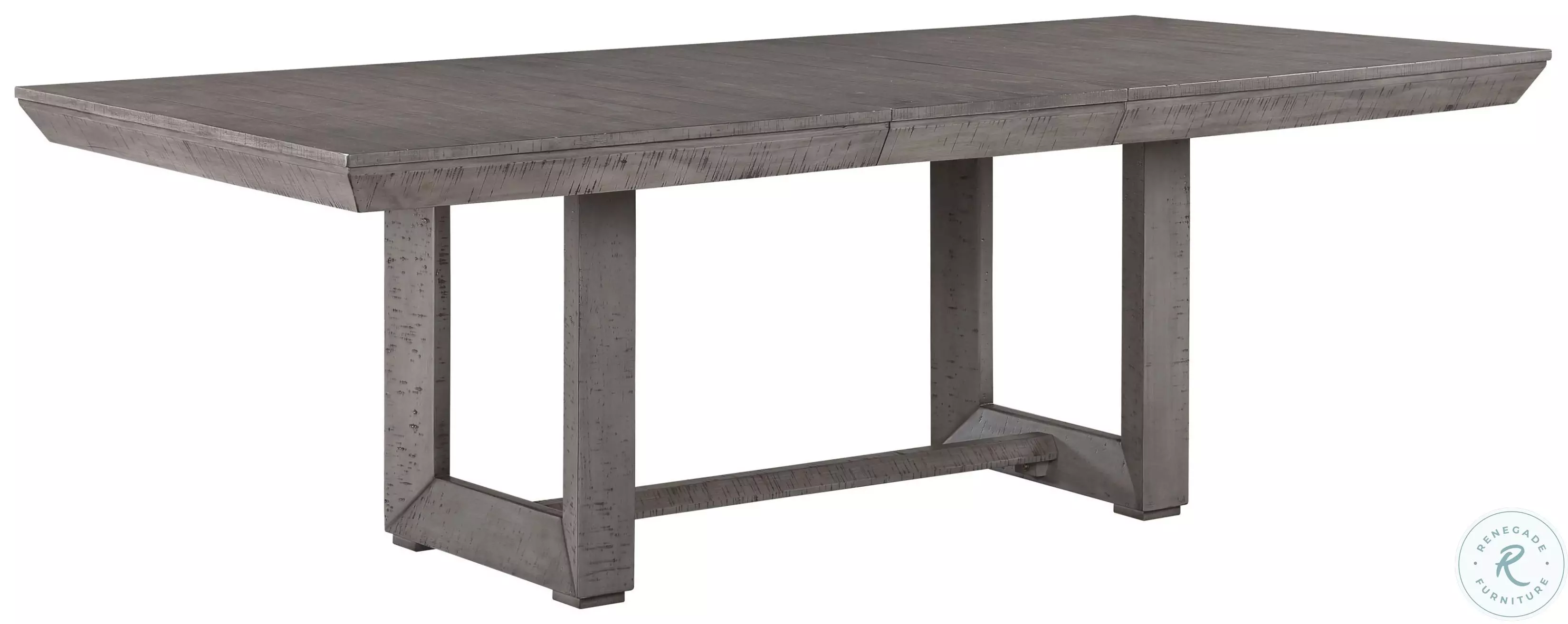 Gresham Gray Extendable Dining Table From Homelegance | Coleman Furniture