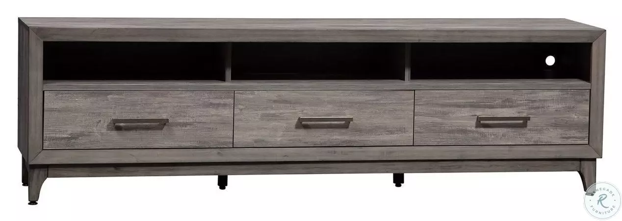 Apollo Driftwood Gray 62" TV Console From Briarwood Living | Coleman ...