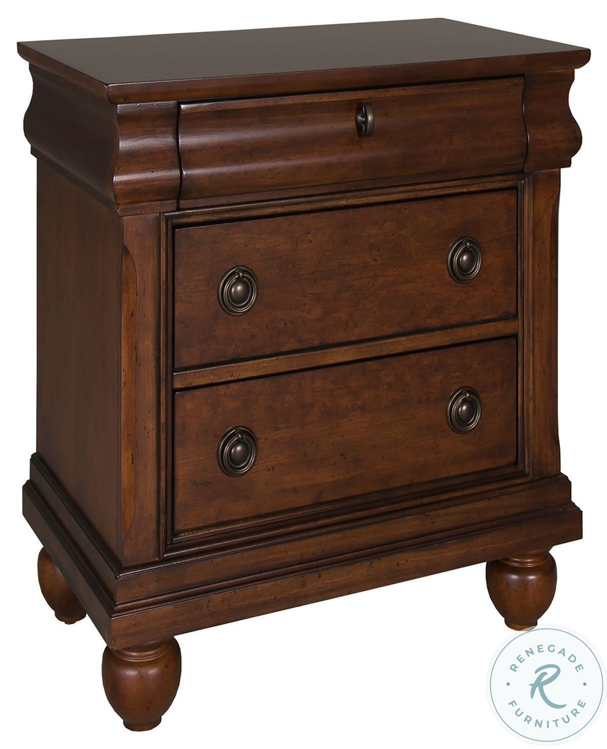 Rustic Traditions Night Stand from Liberty (589-BR61) | Coleman Furniture