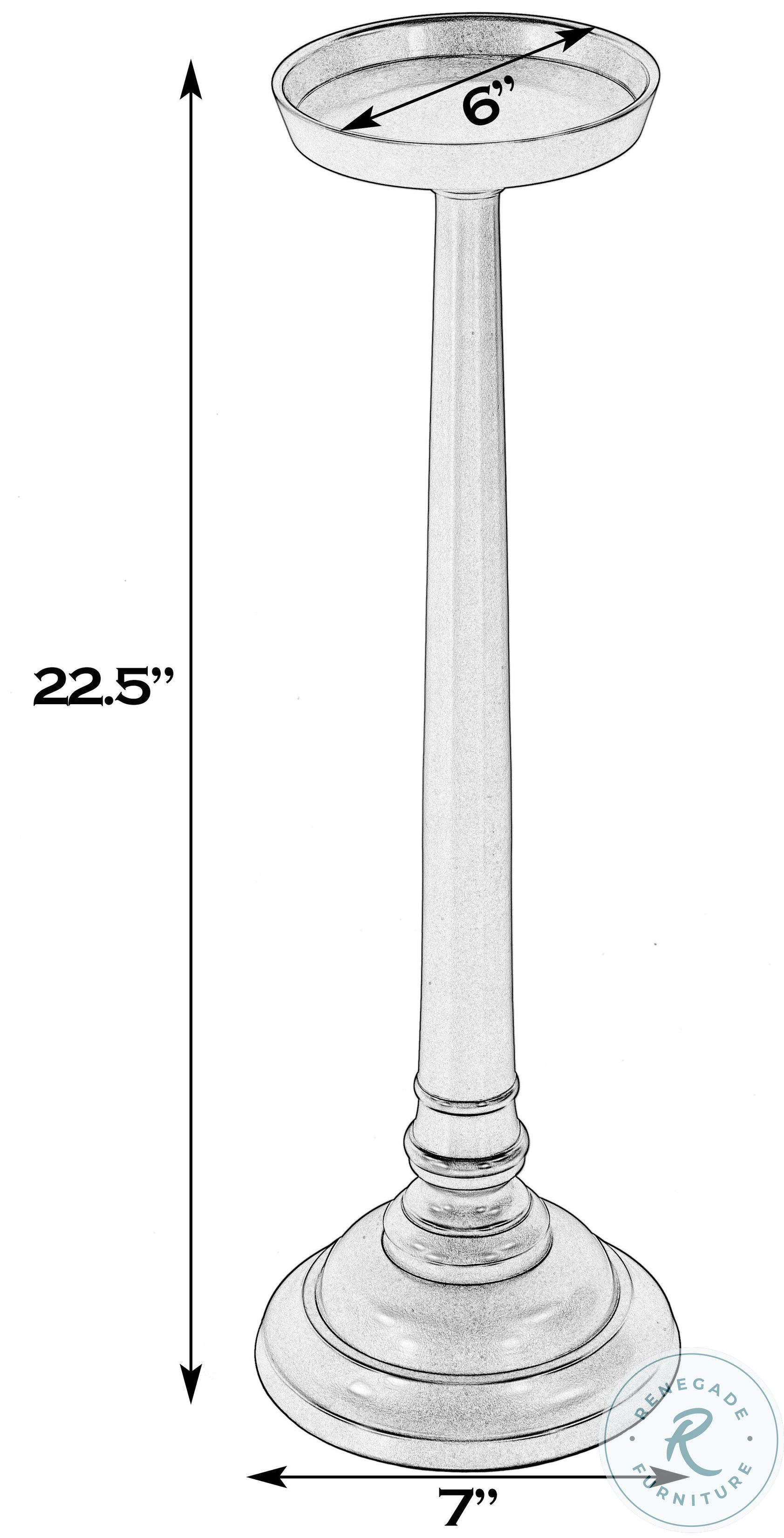 Tilly Antique Gold End Table From Butler | Coleman Furniture