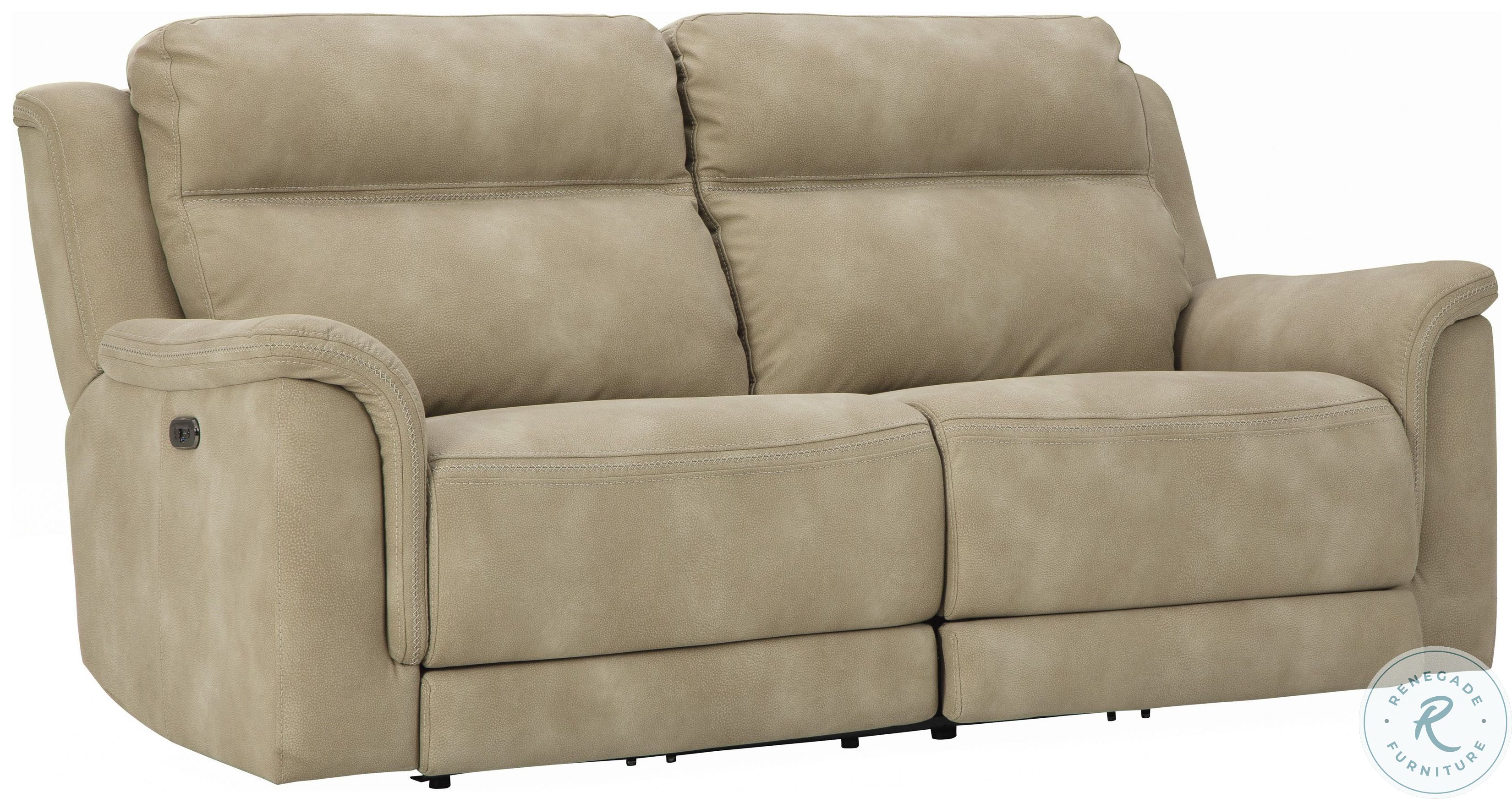 Next Gen Sand Power Reclining Sofa from Ashley | Coleman Furniture