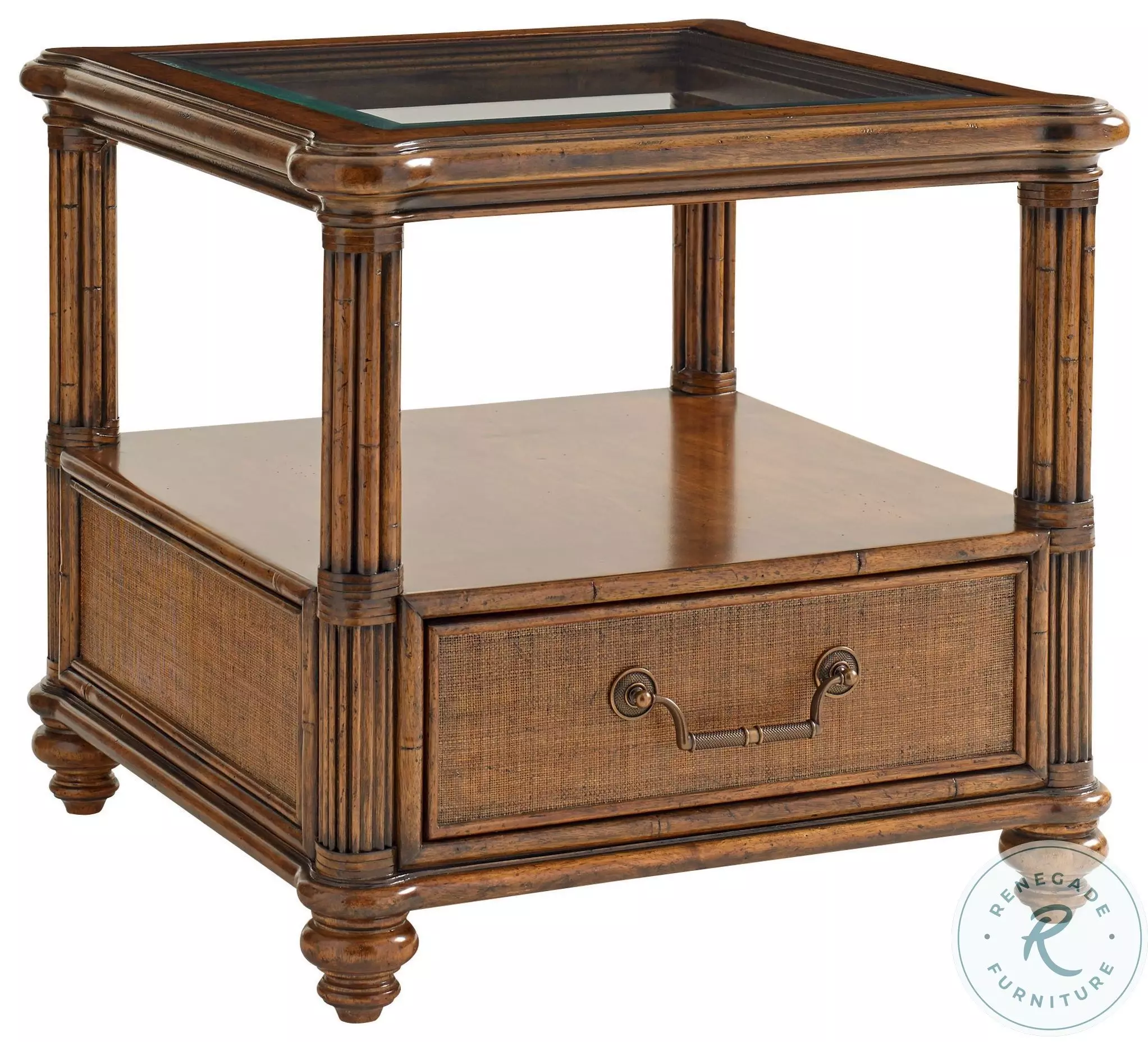 Bali Hai Bimini Square End Table from Tommy Bahama (01-0593-955 ...