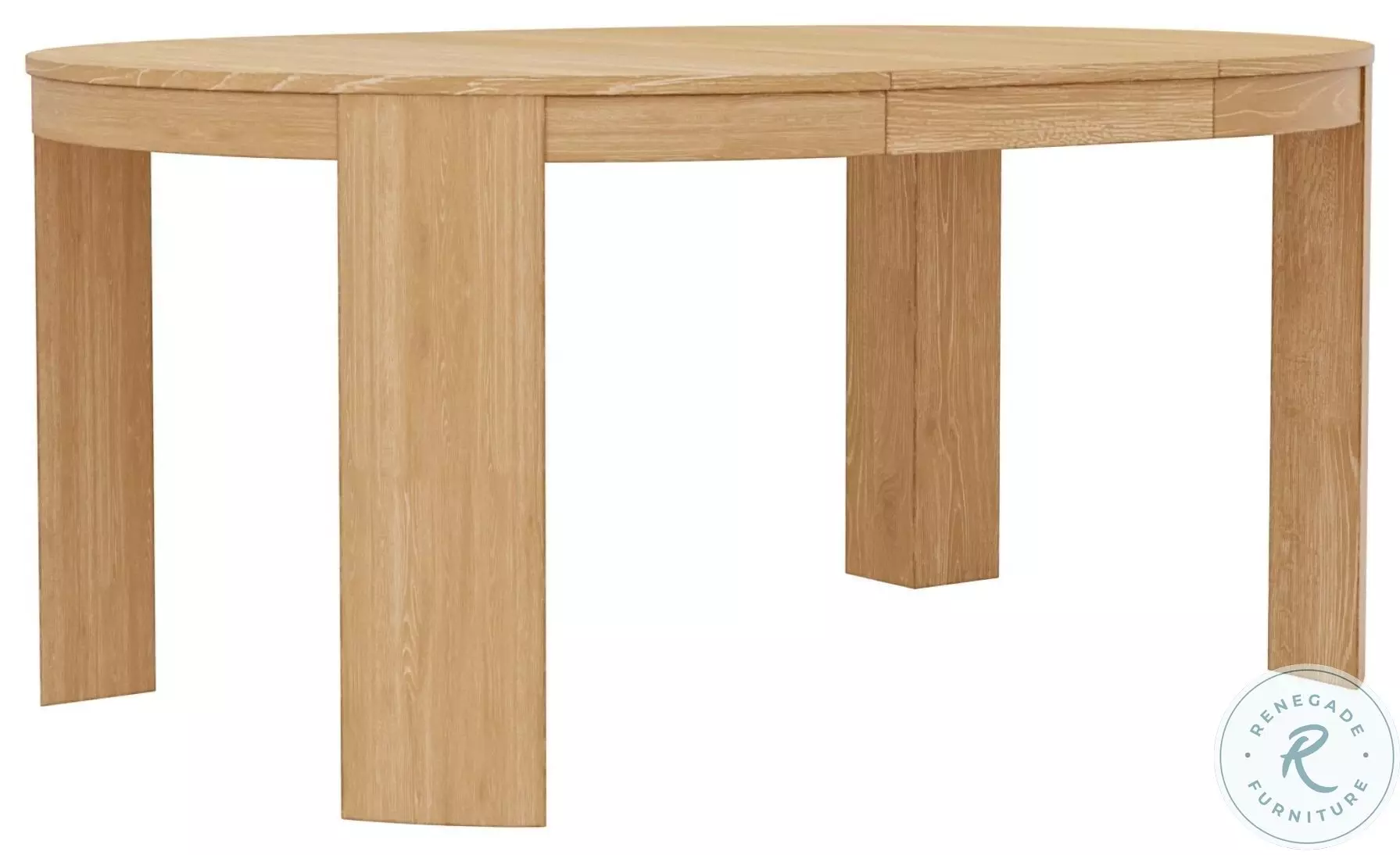 Carter Natural Round Extendable Dining Table