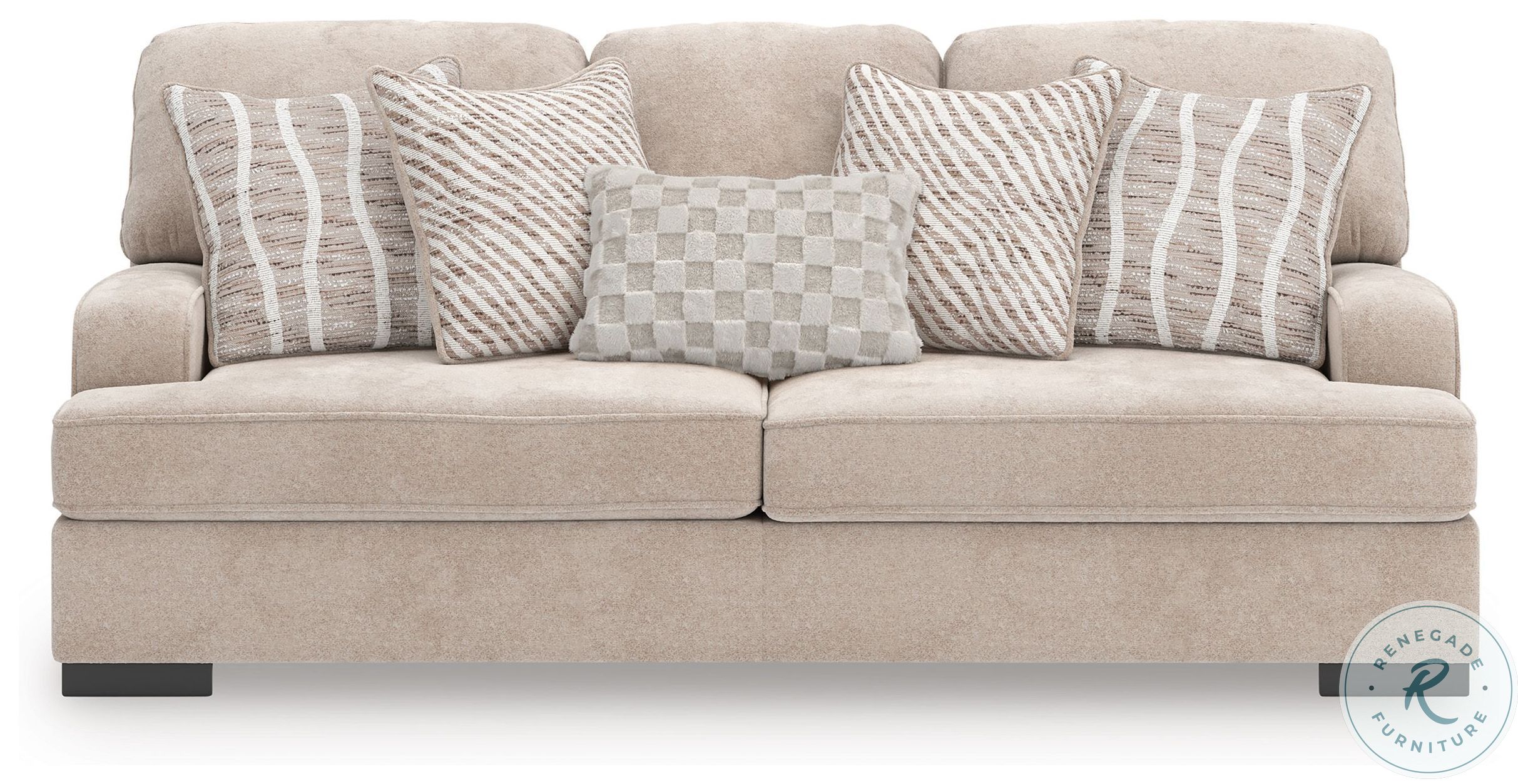 High Profile Taupe Sofa From Ashley Furniture | Coleman Furniture
