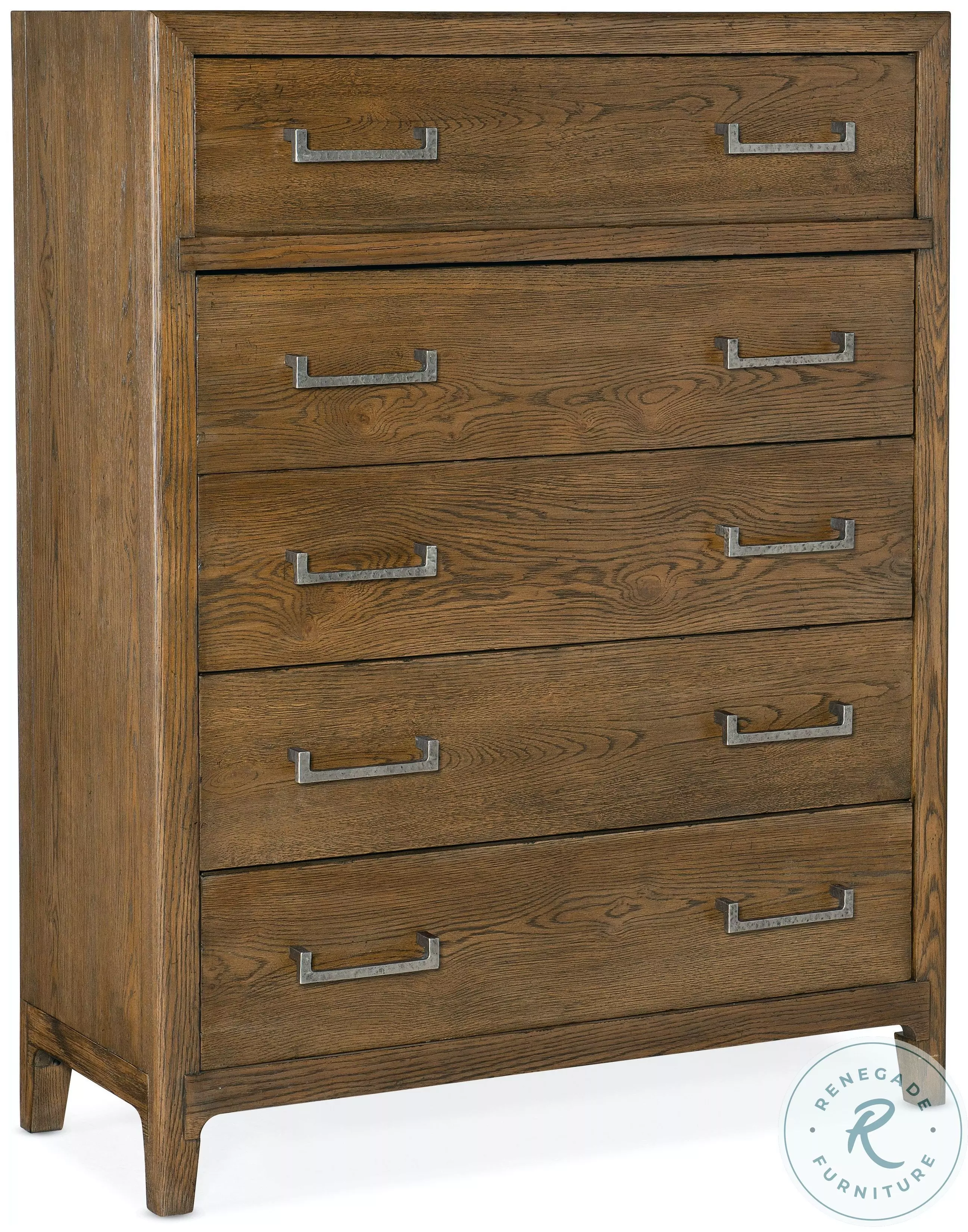 Chapman Brown Drawer Chest with Two Handle From Hooker | Coleman Furniture