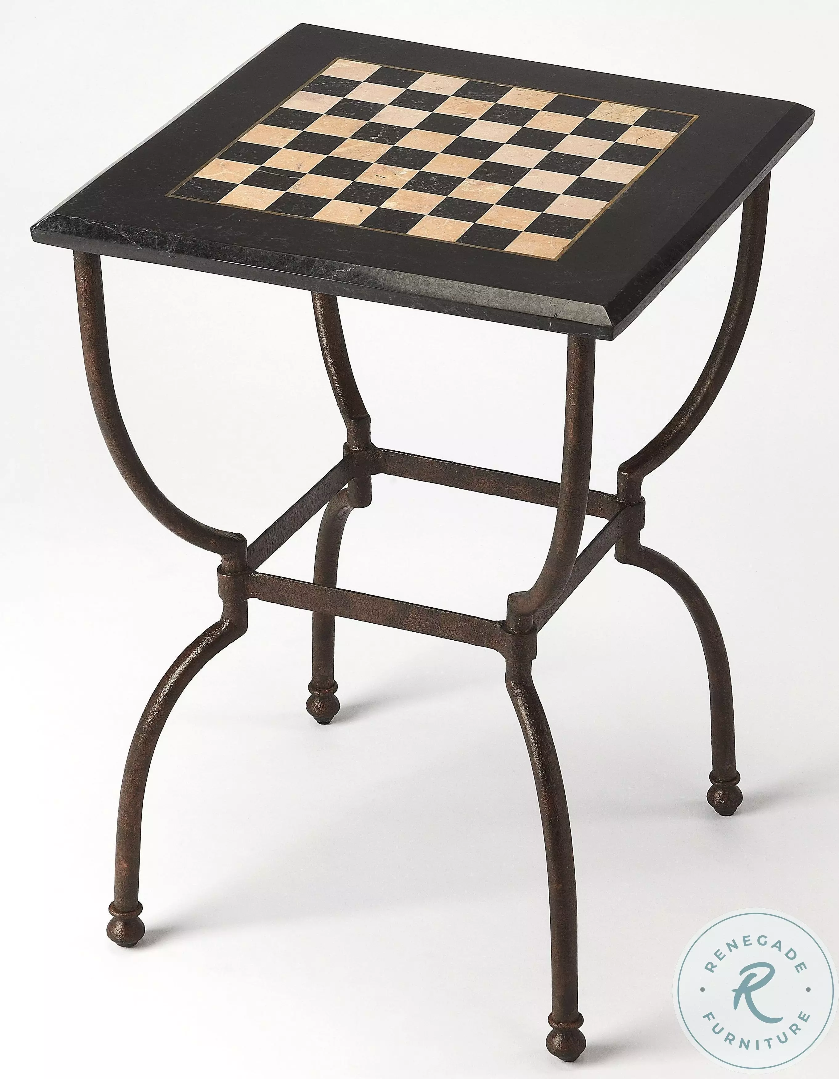 Metalworks Game Table from Butler (6061025) | Coleman Furniture