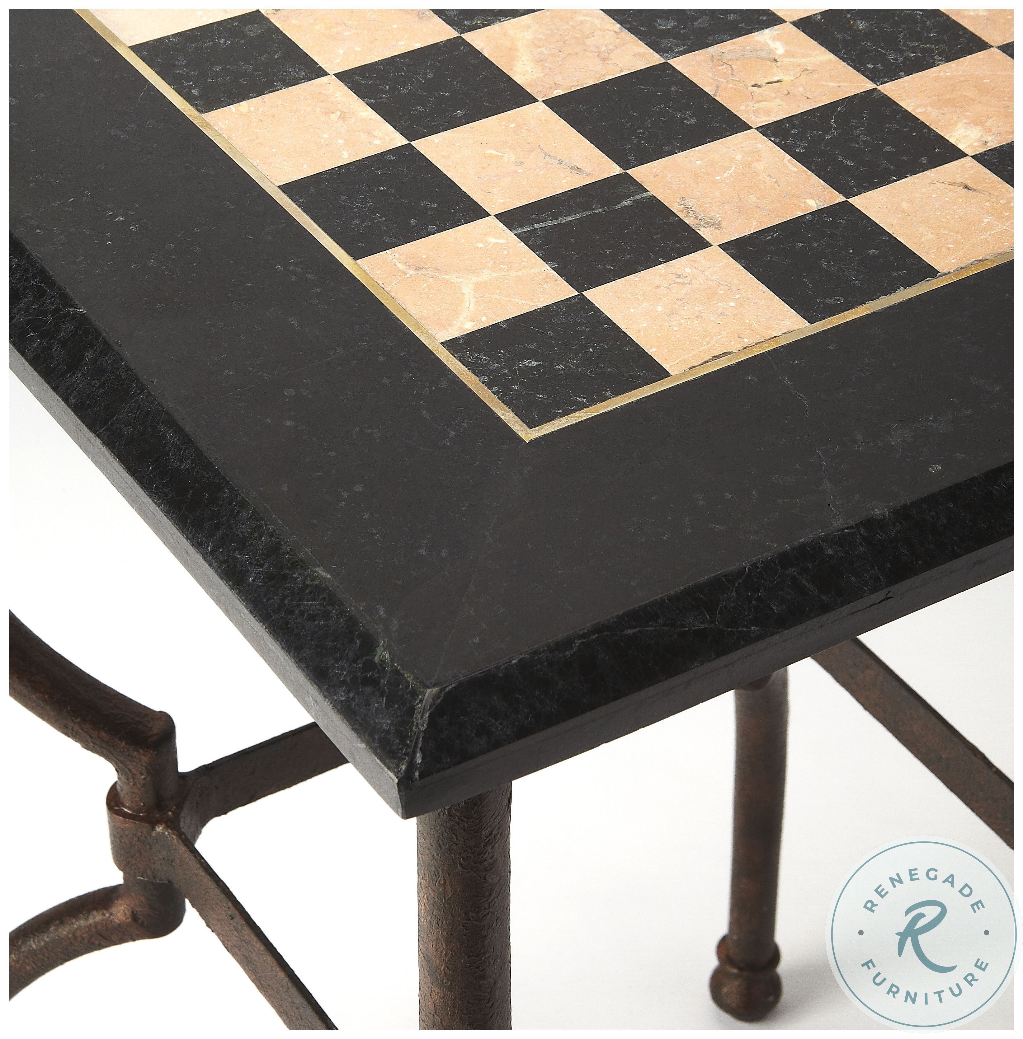 Metalworks Game Table from Butler (6061025) | Coleman Furniture