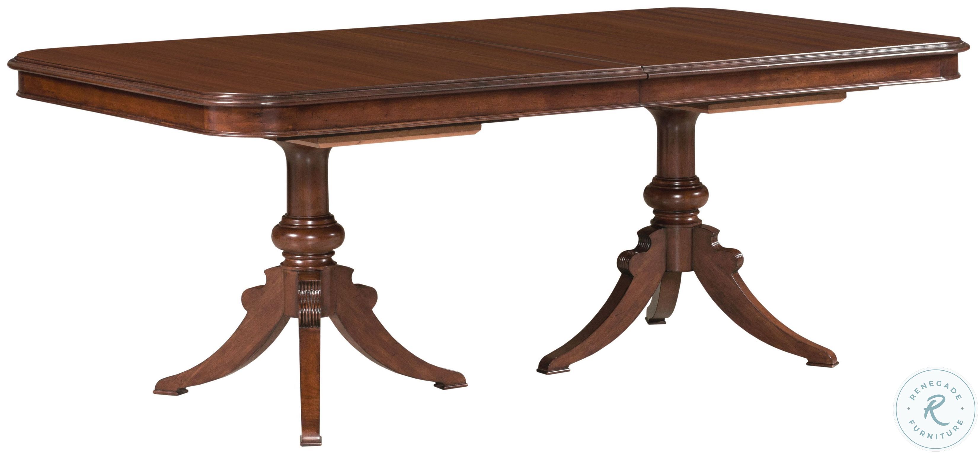 Hadleigh Double Pedestal Extendable Dining Table from Kincaid Furniture ...