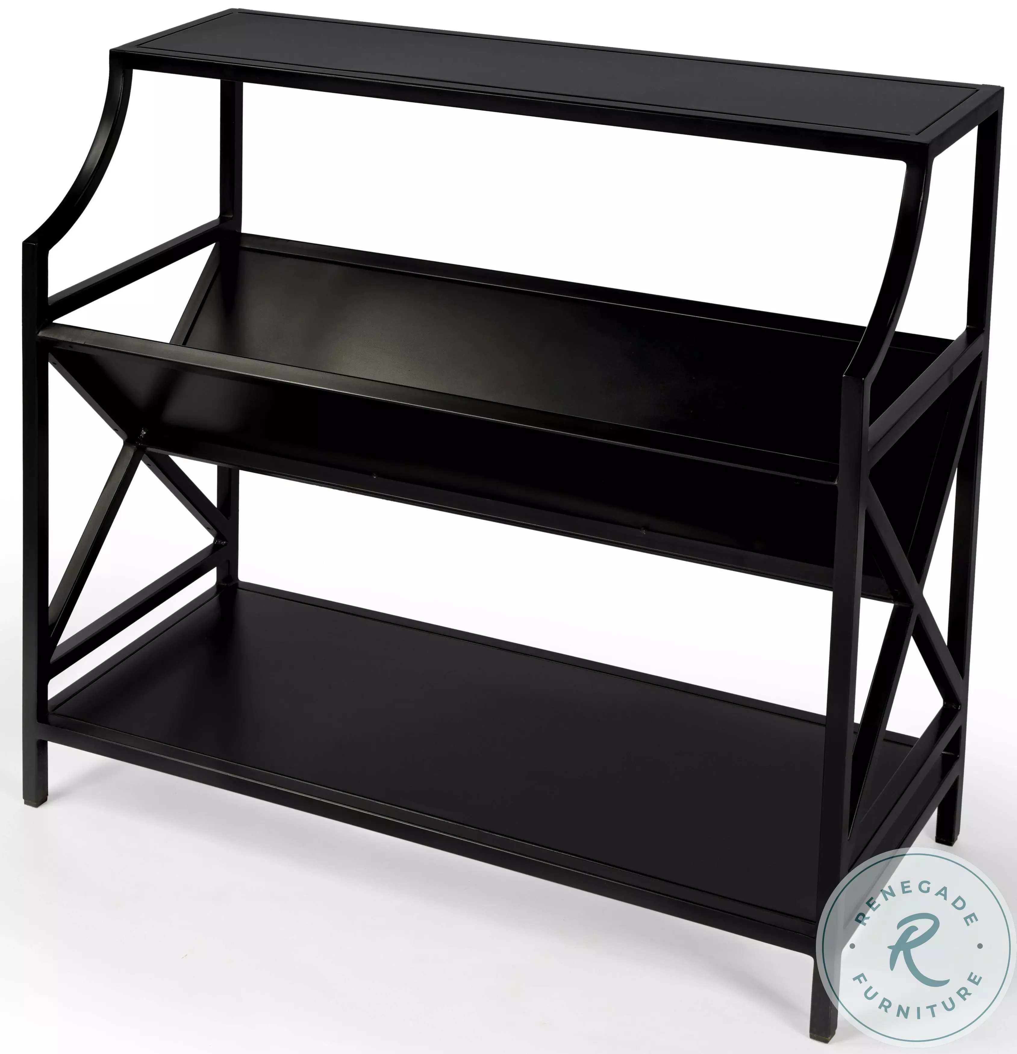 Keats Metalworks Library Bookcase From Butler | Coleman Furniture