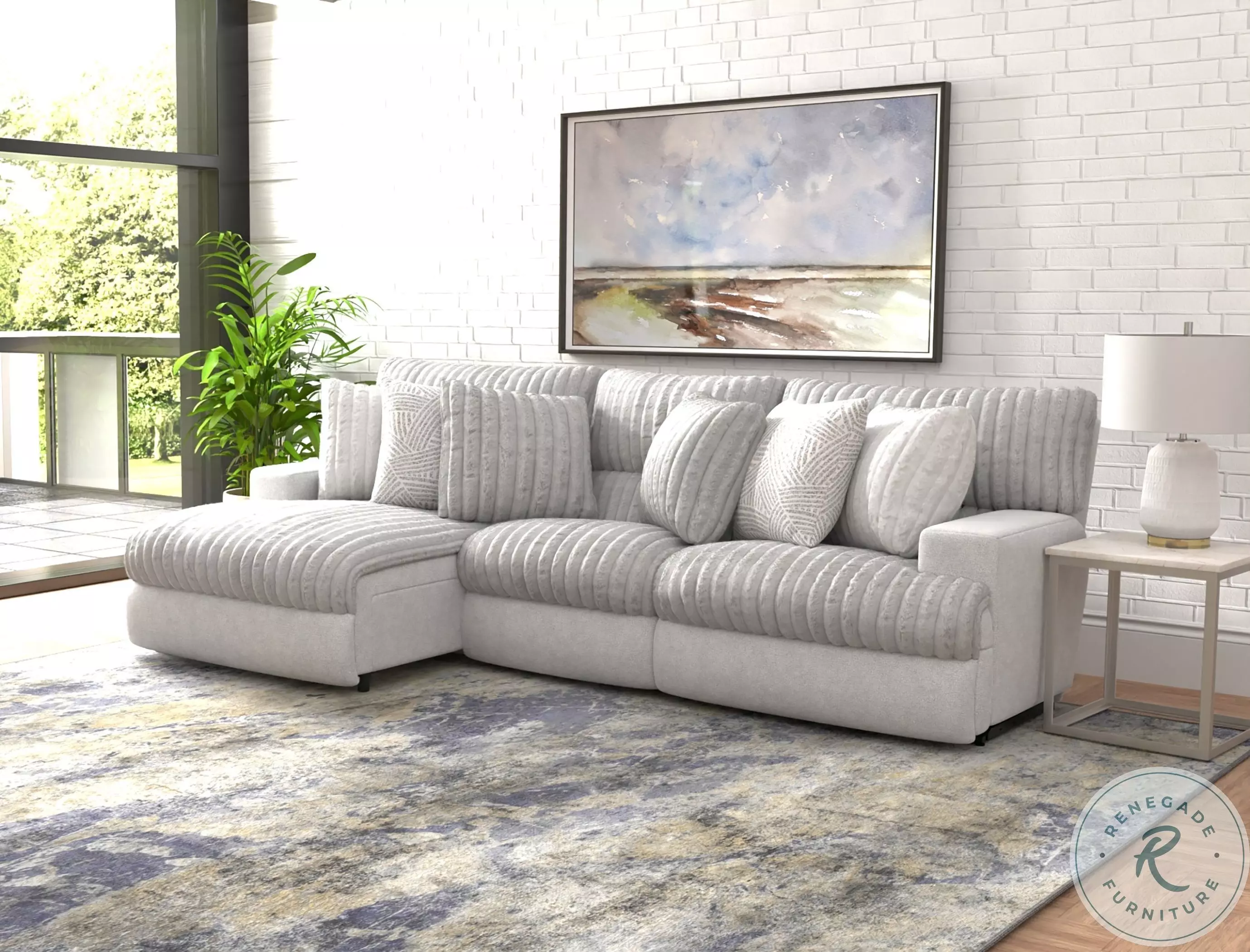 Abraxas Moonstruck Reclining Sectional From Home Gallery Stores | Home ...