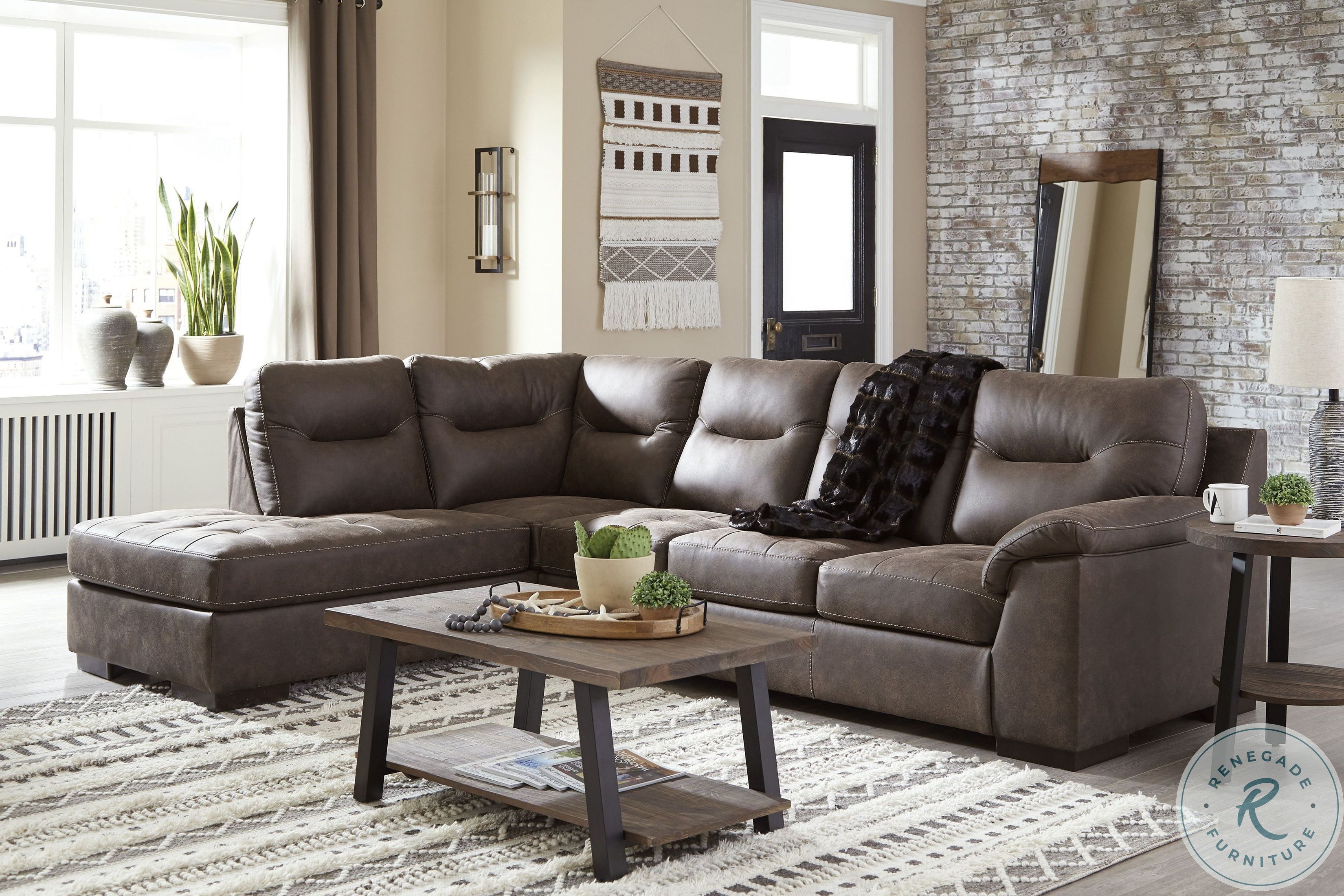 Ashley sectional couch store
