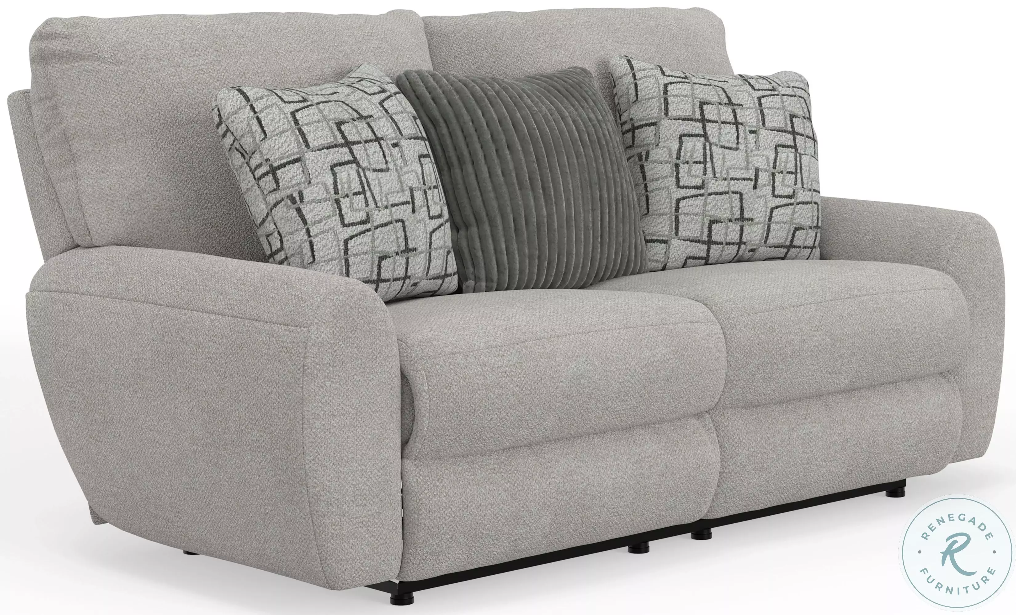 Maxwell Cream Deep Seat Power Reclining Loveseat From Catnapper ...