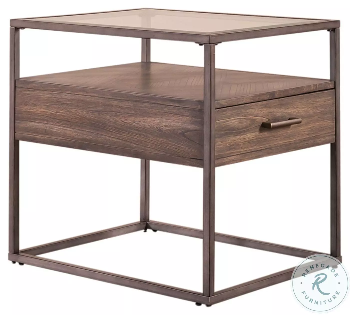 Jamestown Tobacco End Table From Liberty Furniture | Coleman Furniture