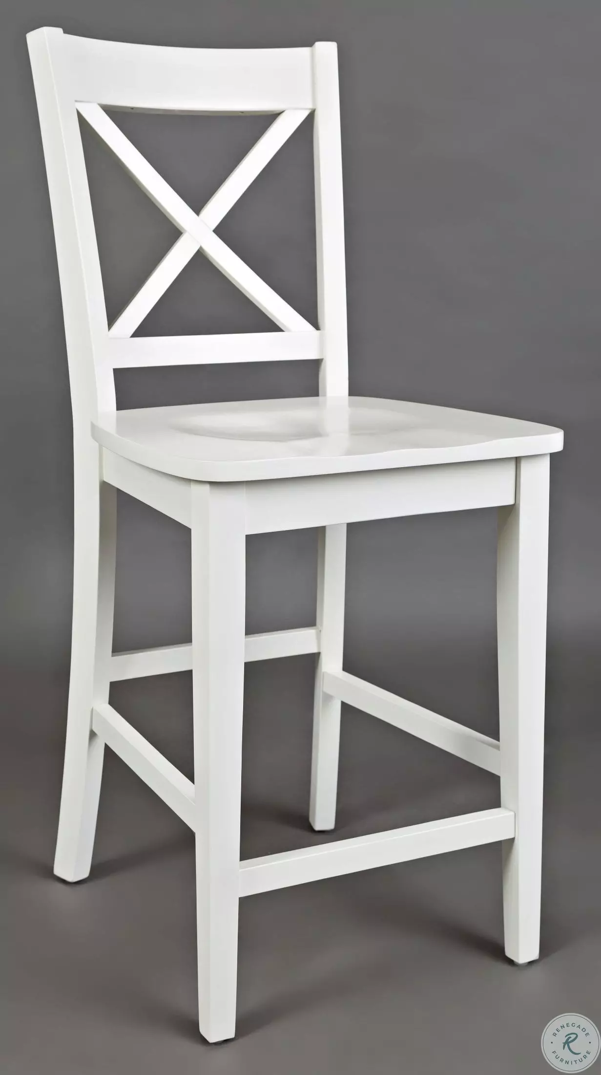 Simplicity Paperwhite X Back Stool Set of 2 from Jofran | Coleman Furniture