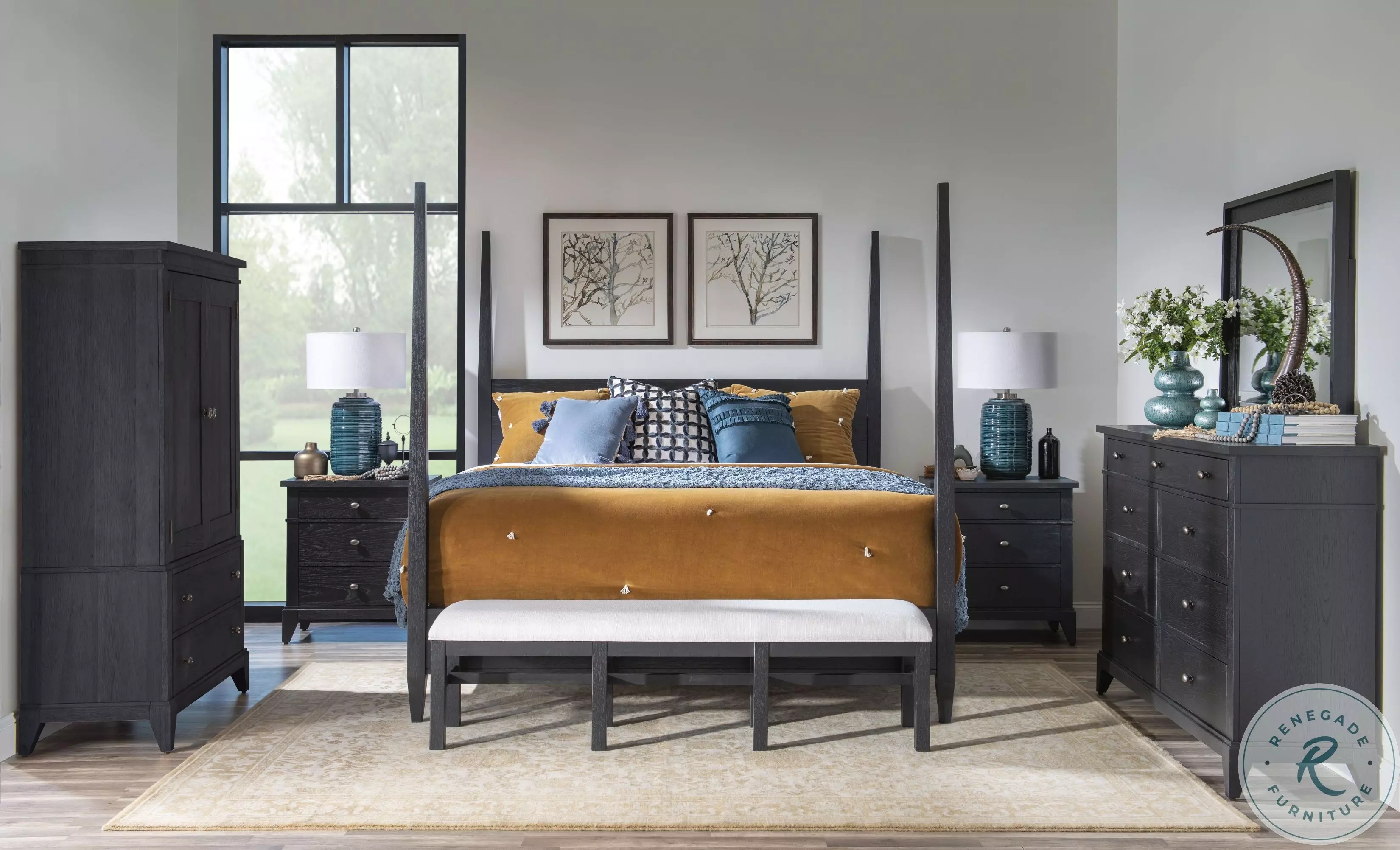 Todays Tradition Blacksmith Poster Bedroom Set from Legacy Classic ...
