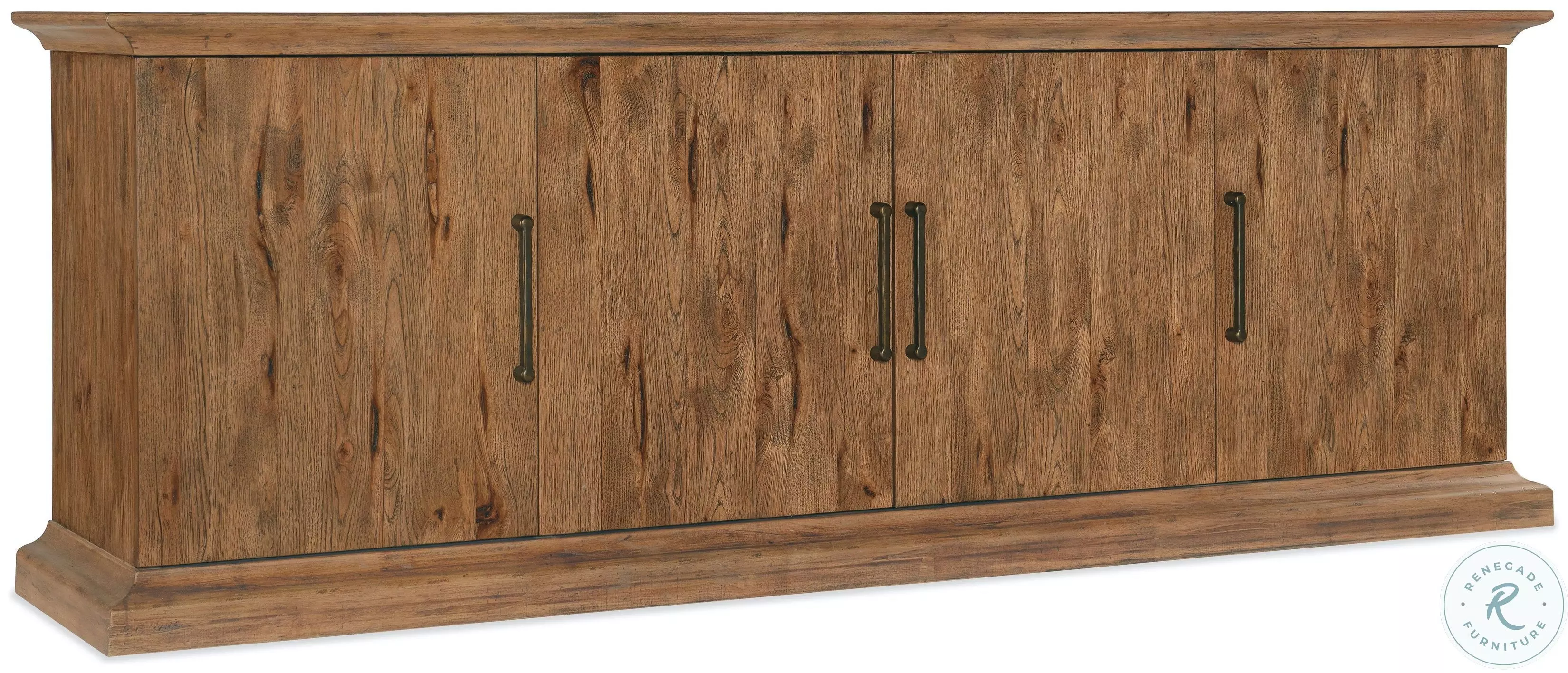 Big Sky Brown 90" TV Stand From Hooker | Coleman Furniture