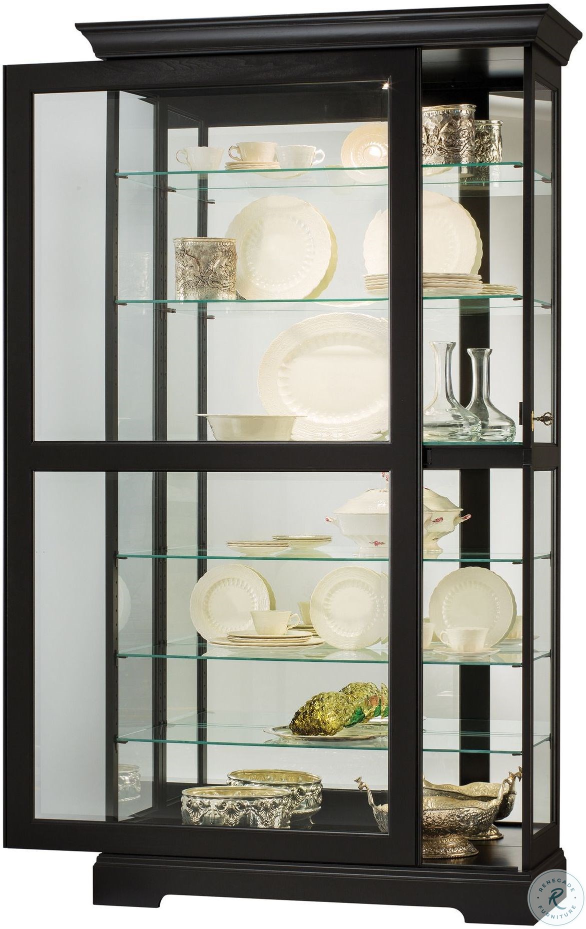 Curio Cabinets | Corner Curios, Glass Display Cabinets & More Curio ...