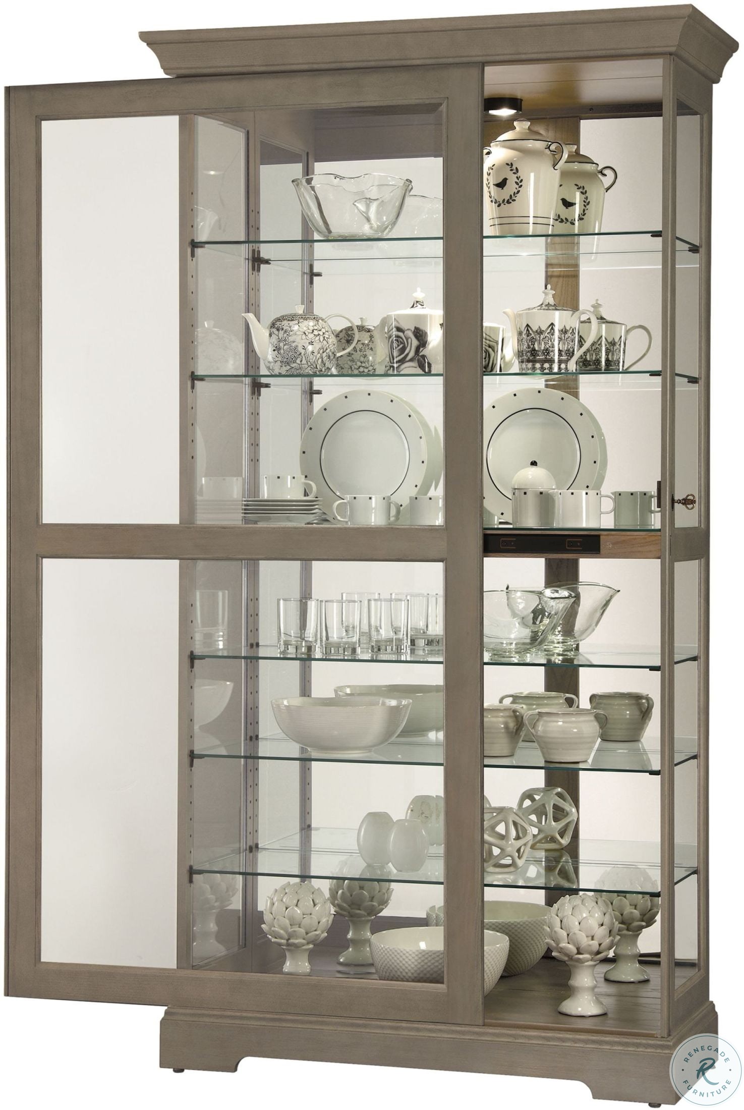 Curio Cabinets | Corner Curios, Glass Display Cabinets & More Curio ...