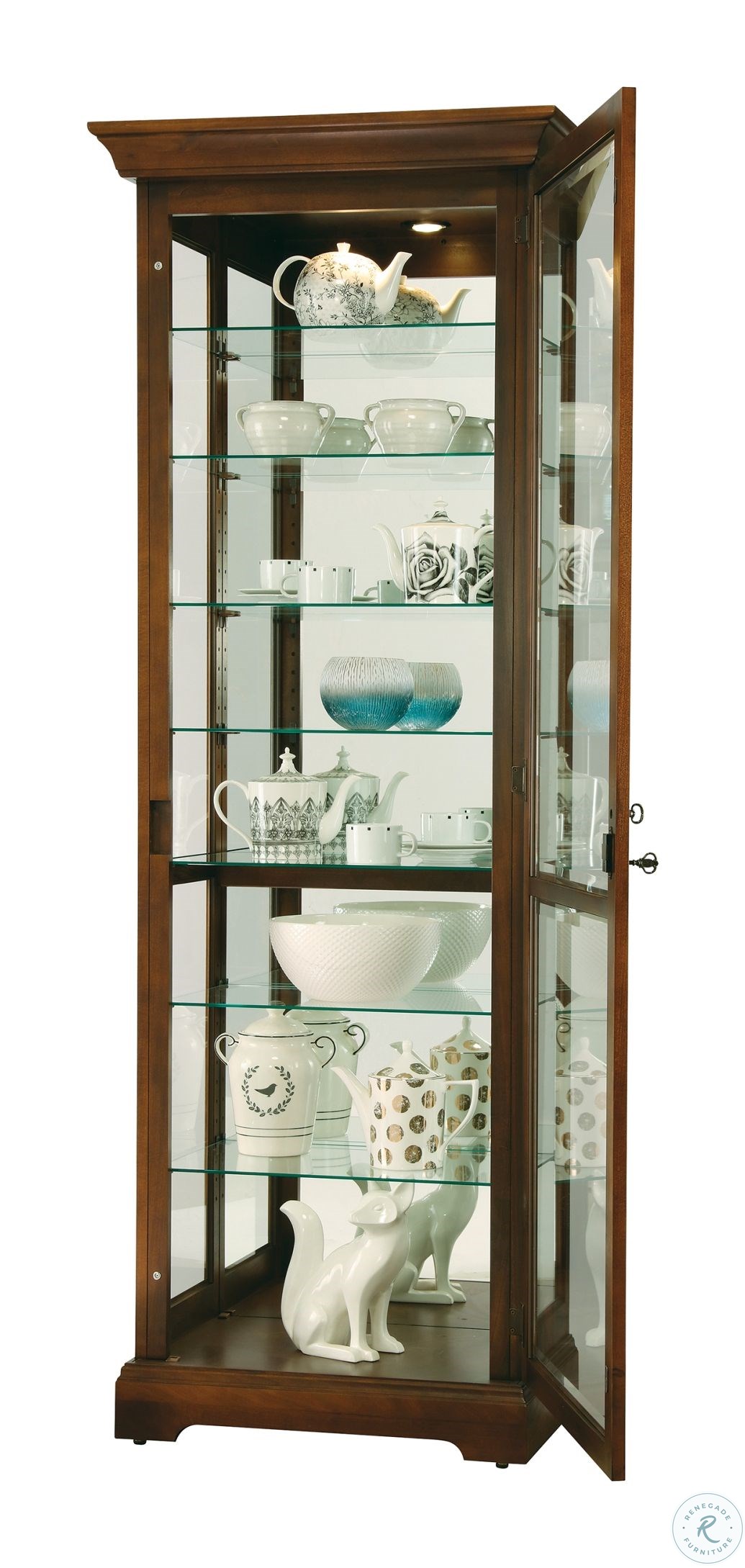 Curio Cabinets | Corner Curios, Glass Display Cabinets & More Curio ...