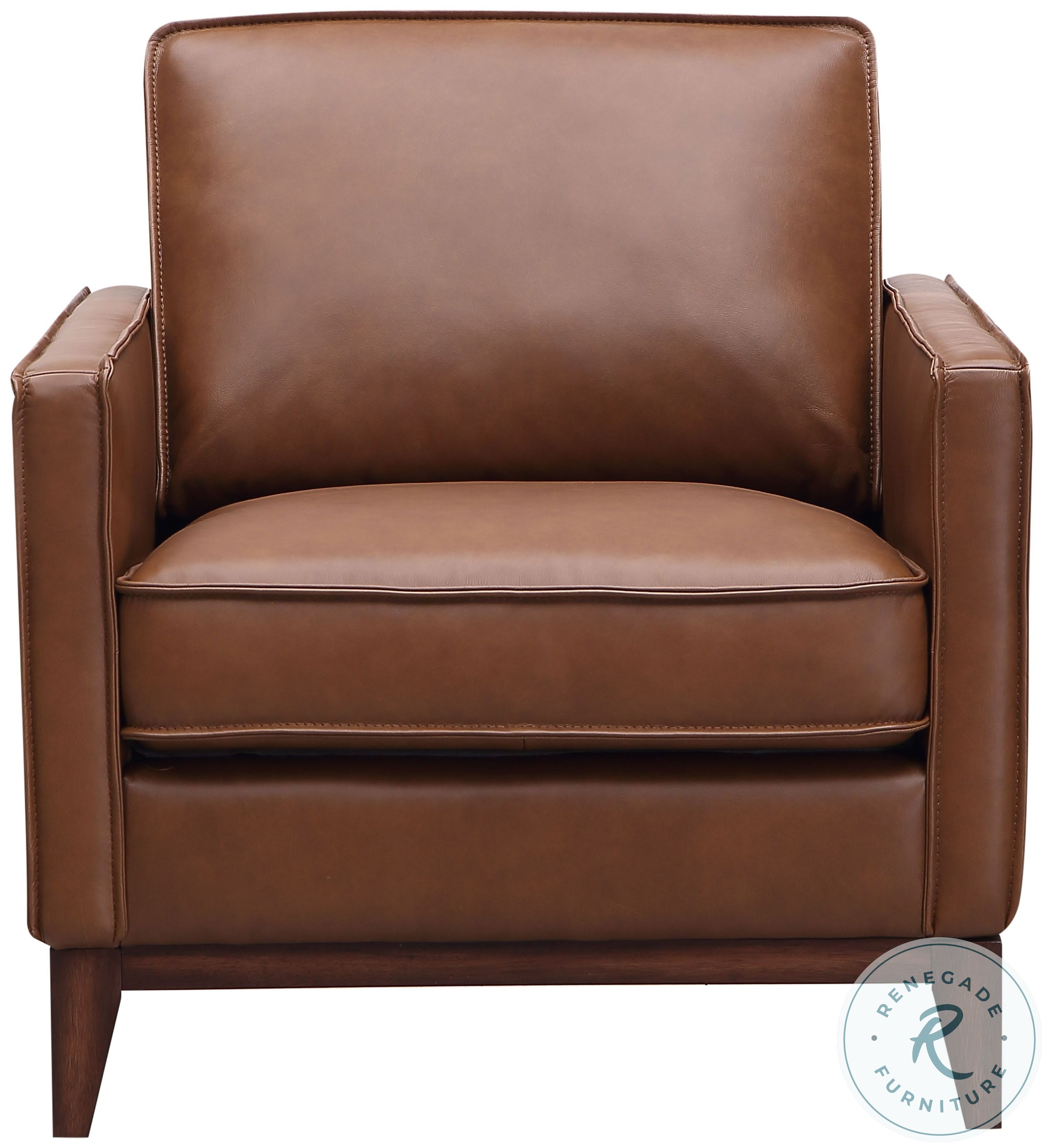 Wexford Highland Saddle Arm Chair From Bellavita Leather | Coleman ...