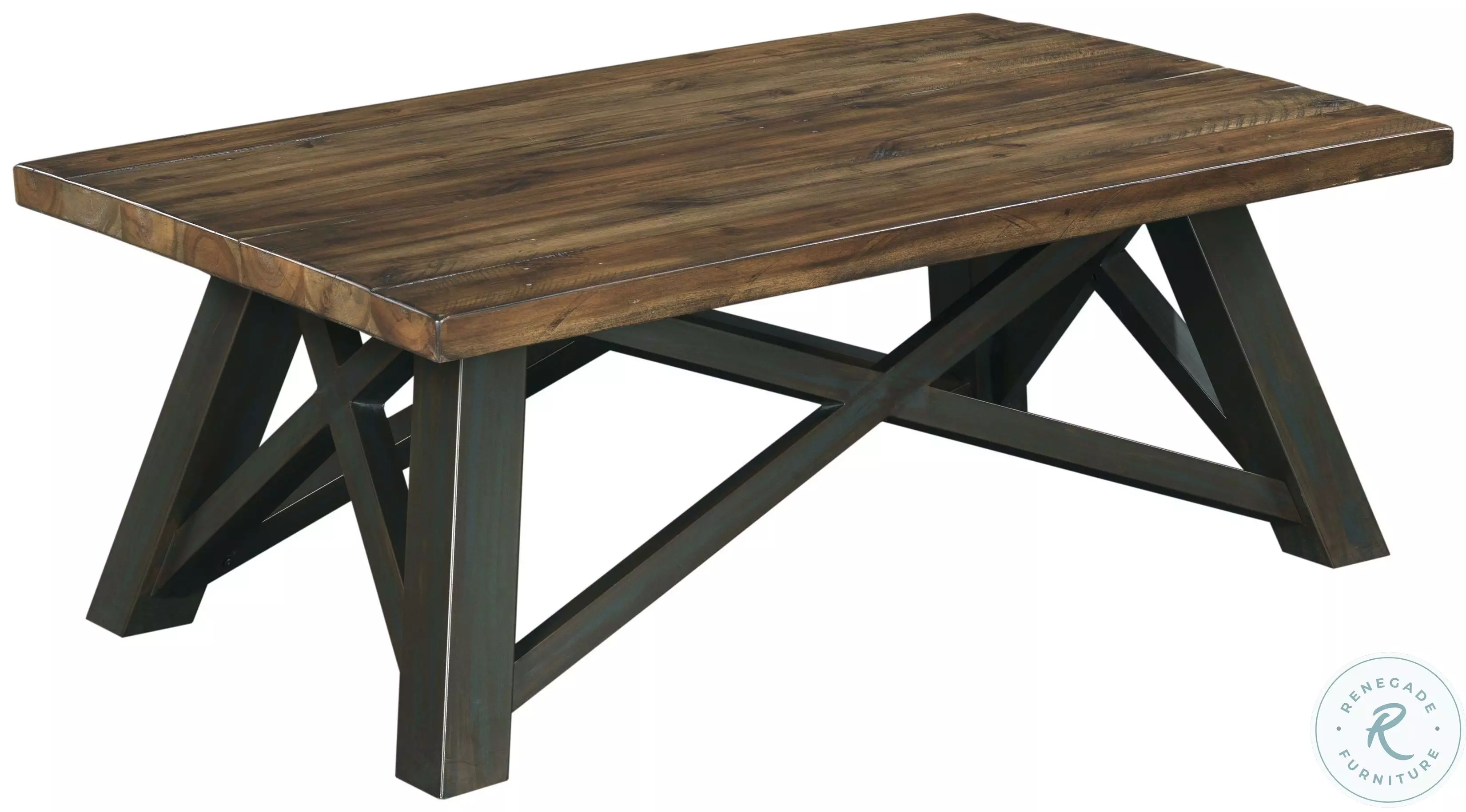 Modern Classics Crossfit Rectangular Cocktail Table from Kincaid (69 ...