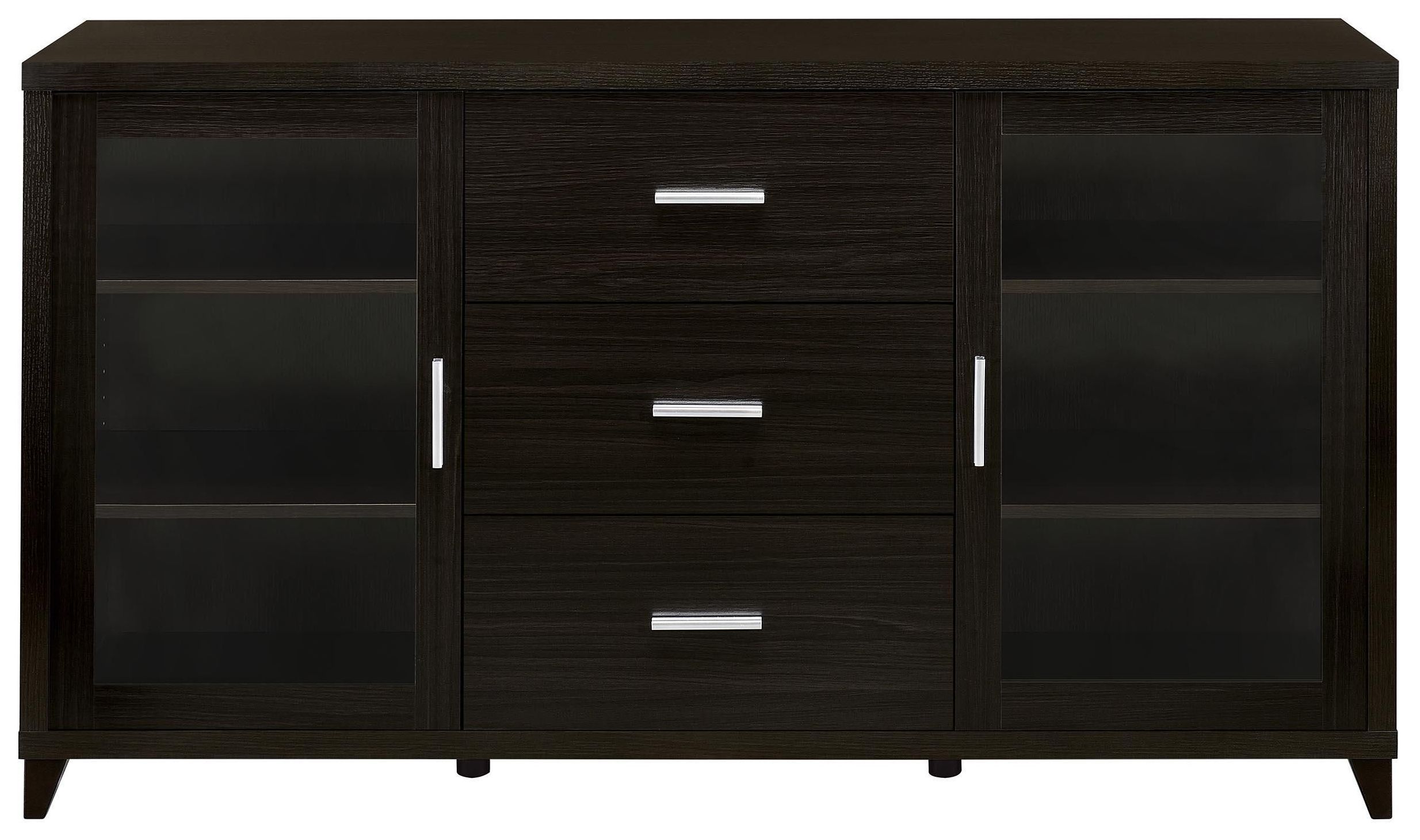 700881 Cappuccino TV Console from Coaster (700881) | Coleman Furniture