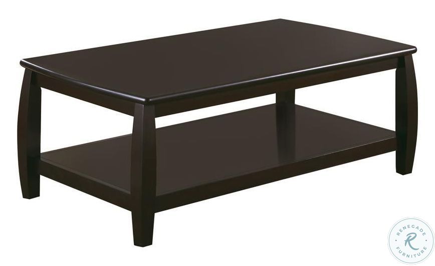701078 Espresso Coffee Table | HomeGalleryStores.com | 701078