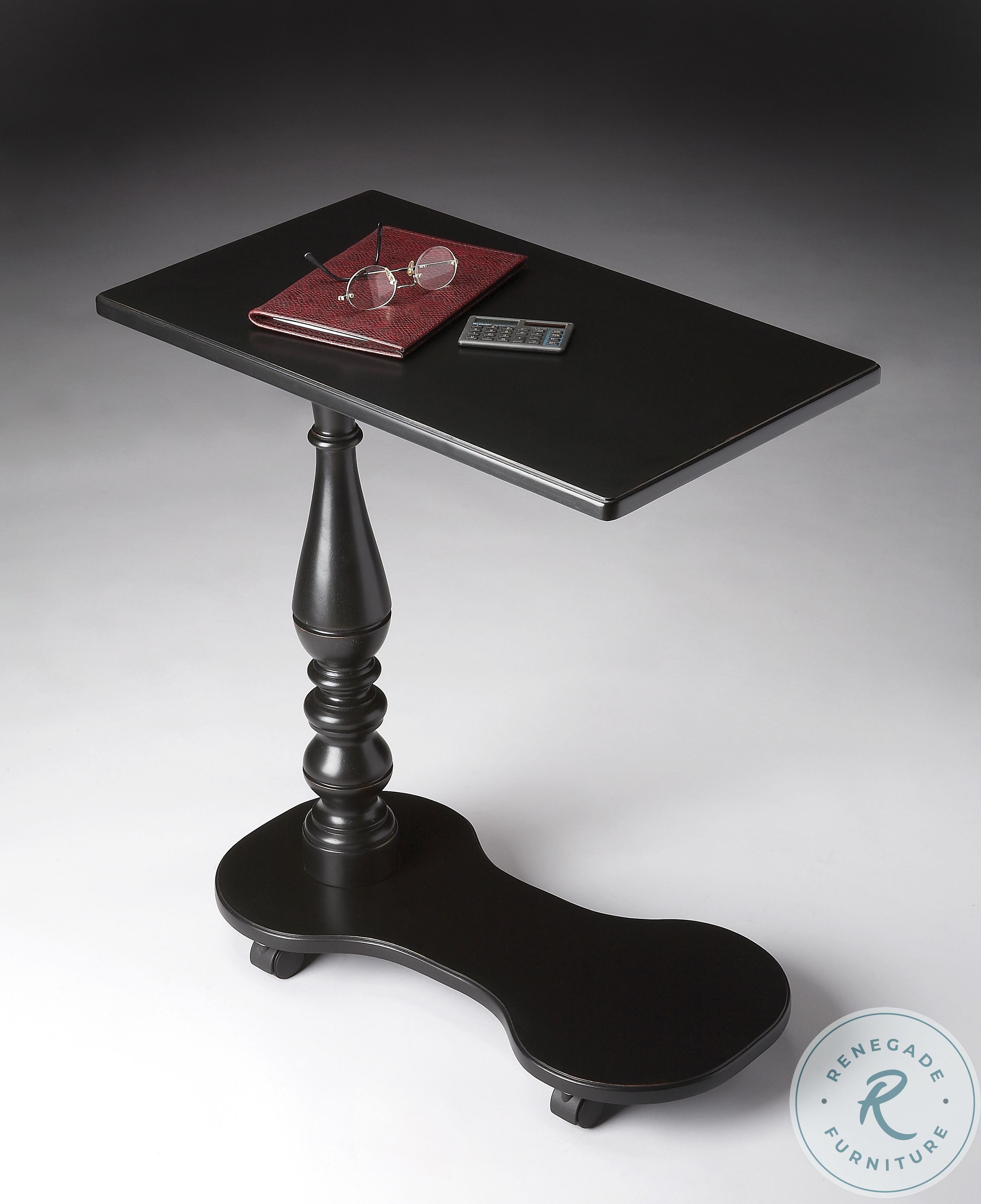 Black Licorice Mobile Tray Table from Butler (7025111) | Coleman Furniture