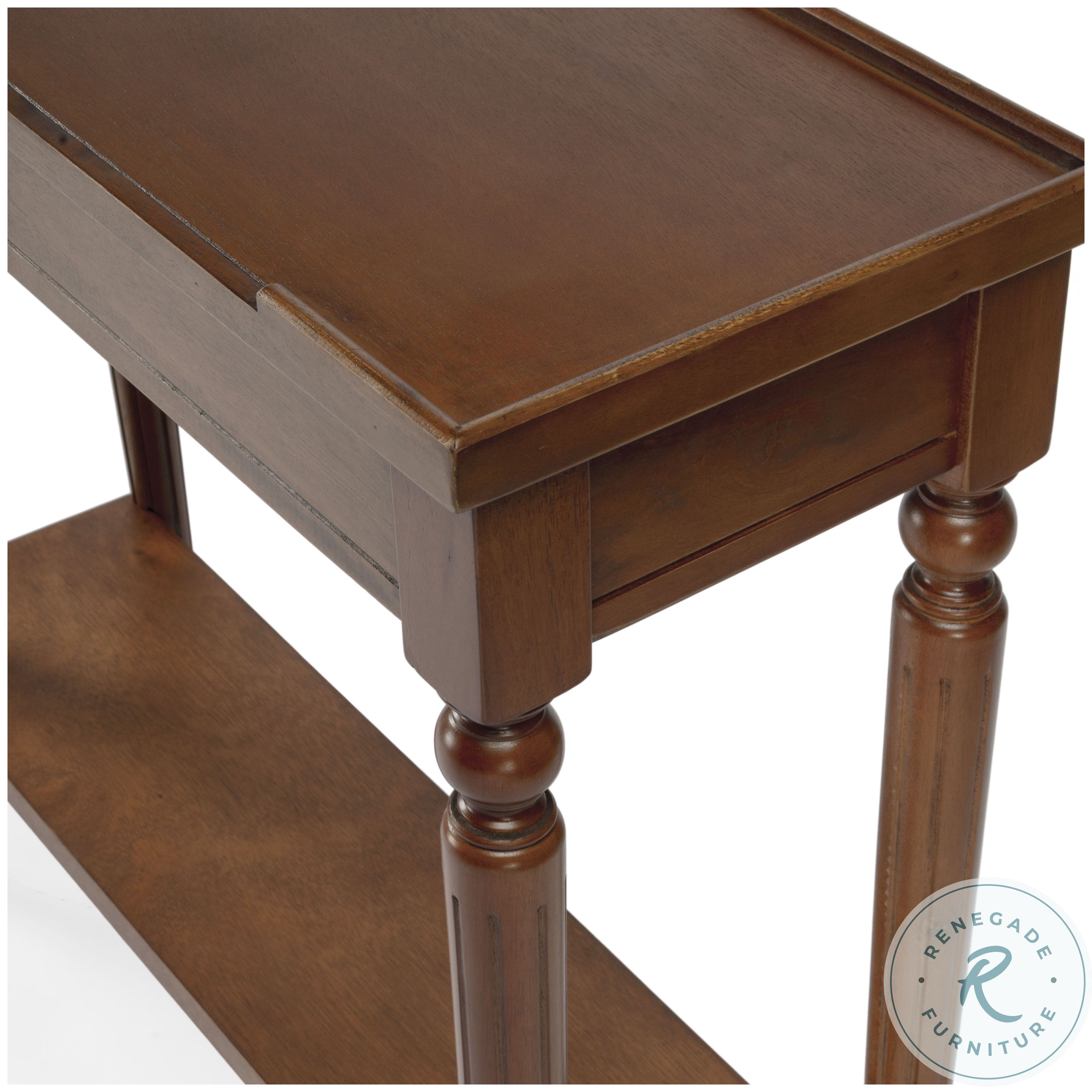 Aubrey Olive Ash Burl Console Table from Butler | Coleman Furniture