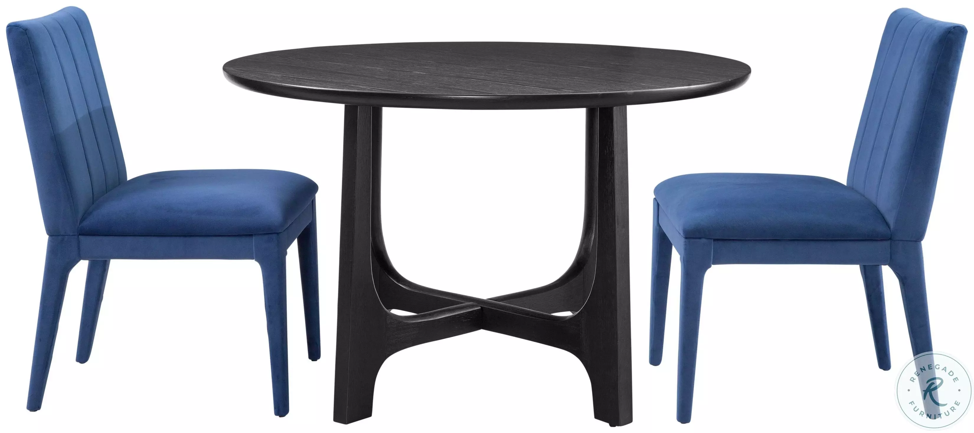 Dunnigan Matte Black Dining Room Set from Bassett Mirror | Coleman ...