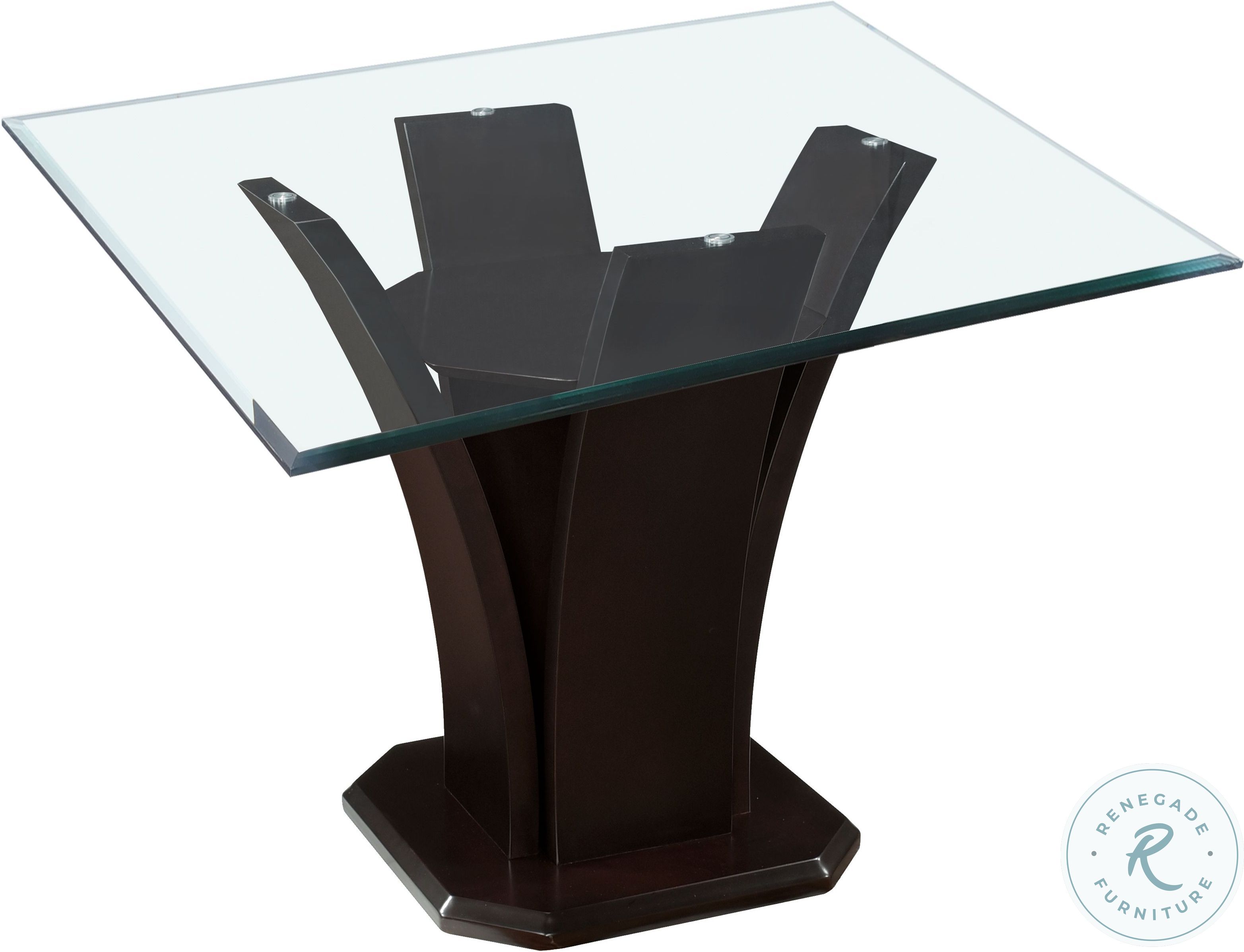 Daisy Brown Counter Height Dining Table from Homelegance | Coleman ...