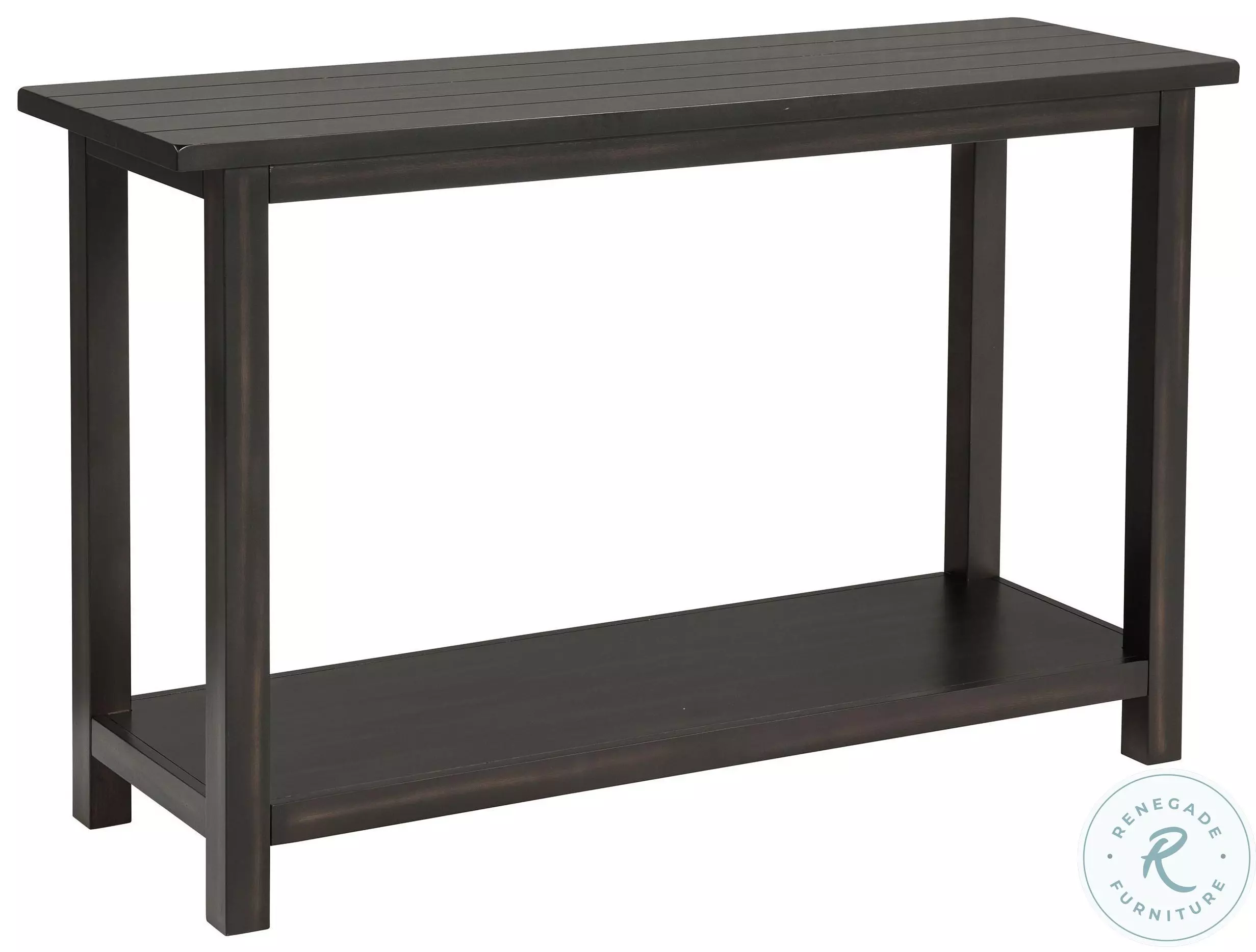 Payne Distressed Java Entryway Console Table From Coaster Furniture ...