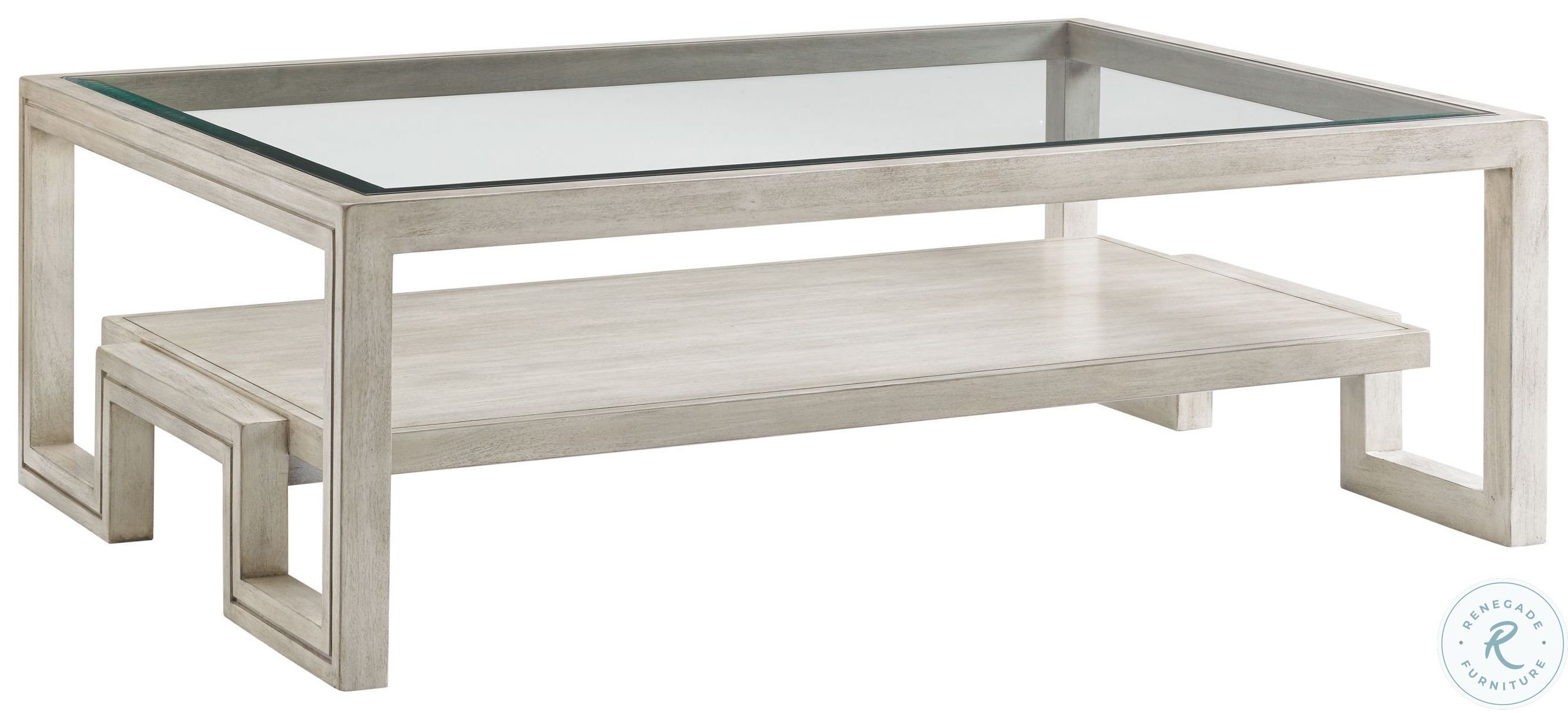 Oyster Bay Saddlebrook Rectangular Cocktail Table from Lexington (01 ...