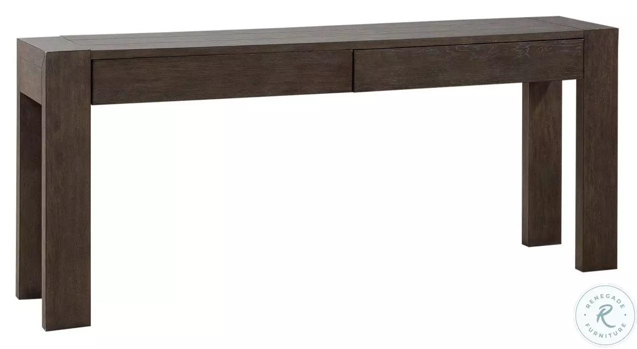 Cascade Falls Satin Espresso Accent Console Table From Home Gallery ...