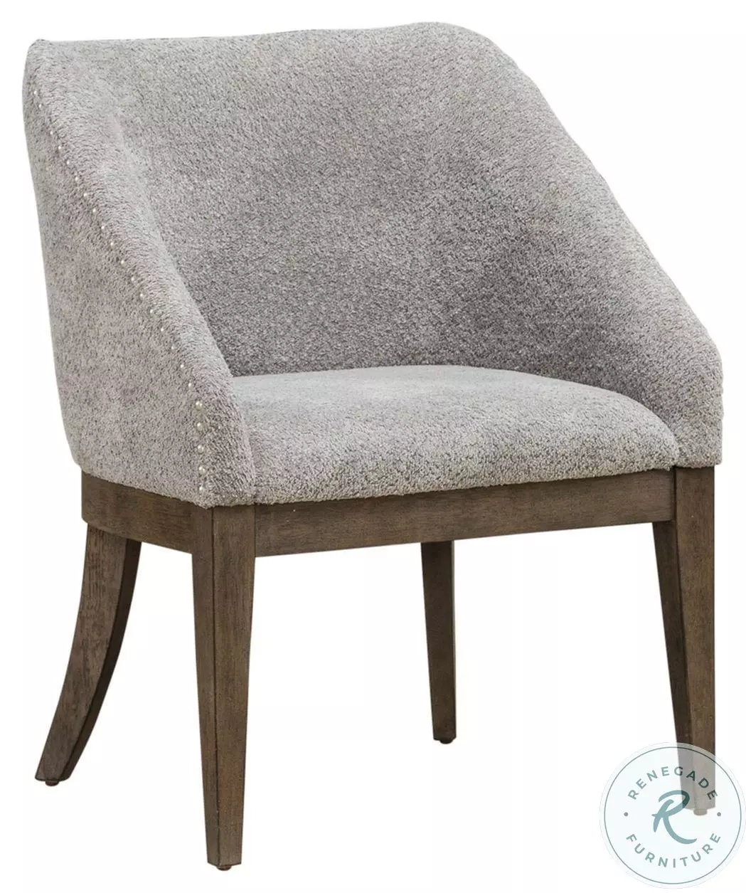 Rainier Falls Gray Mist Upholstered Side Chair Set of 2 From Briarwood ...