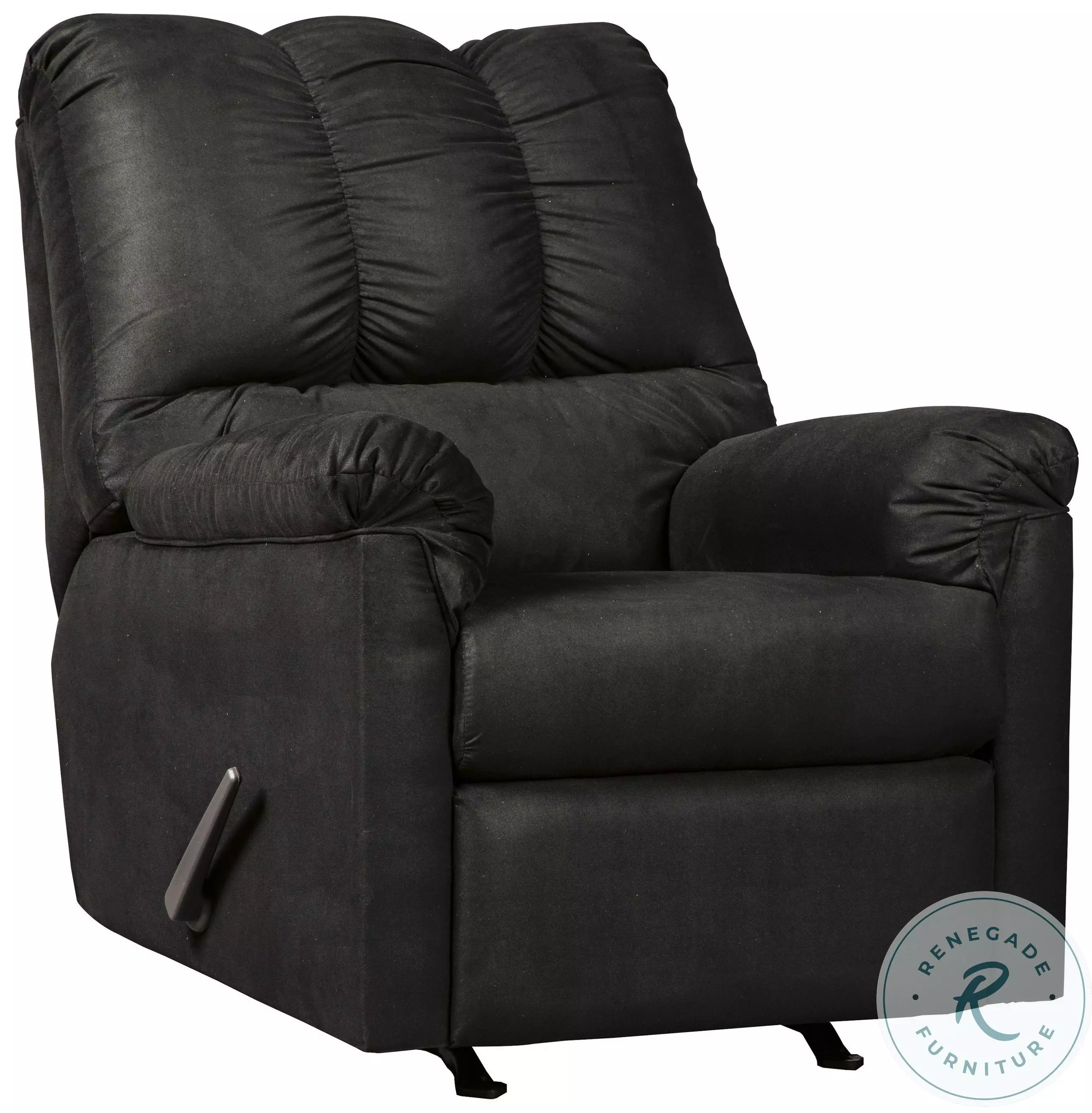 Darcy Black Rocker Recliner from Ashley | Coleman Furniture