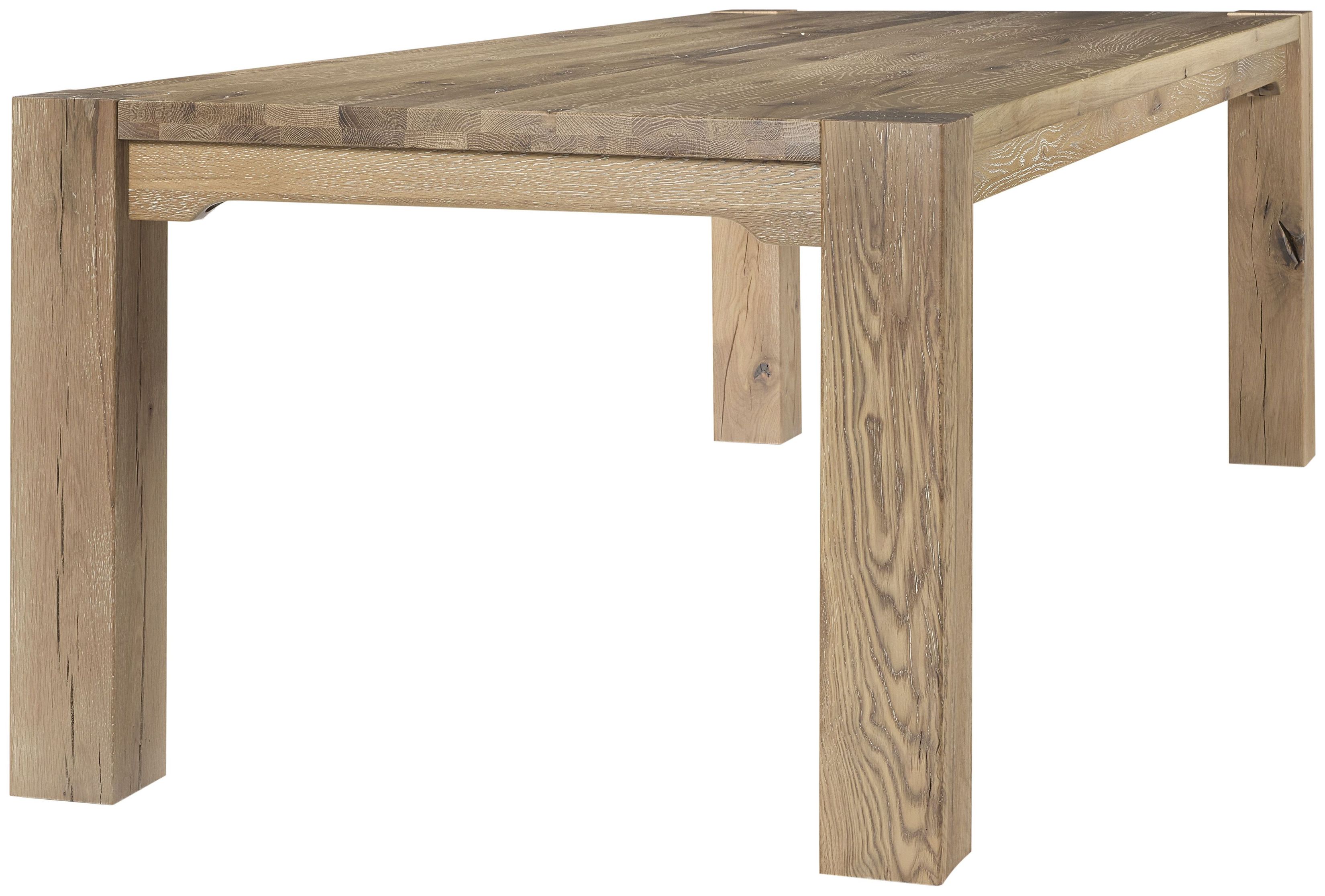 Dovetail Bleached White 76" Rectangular Gathering Table From Vaughan ...