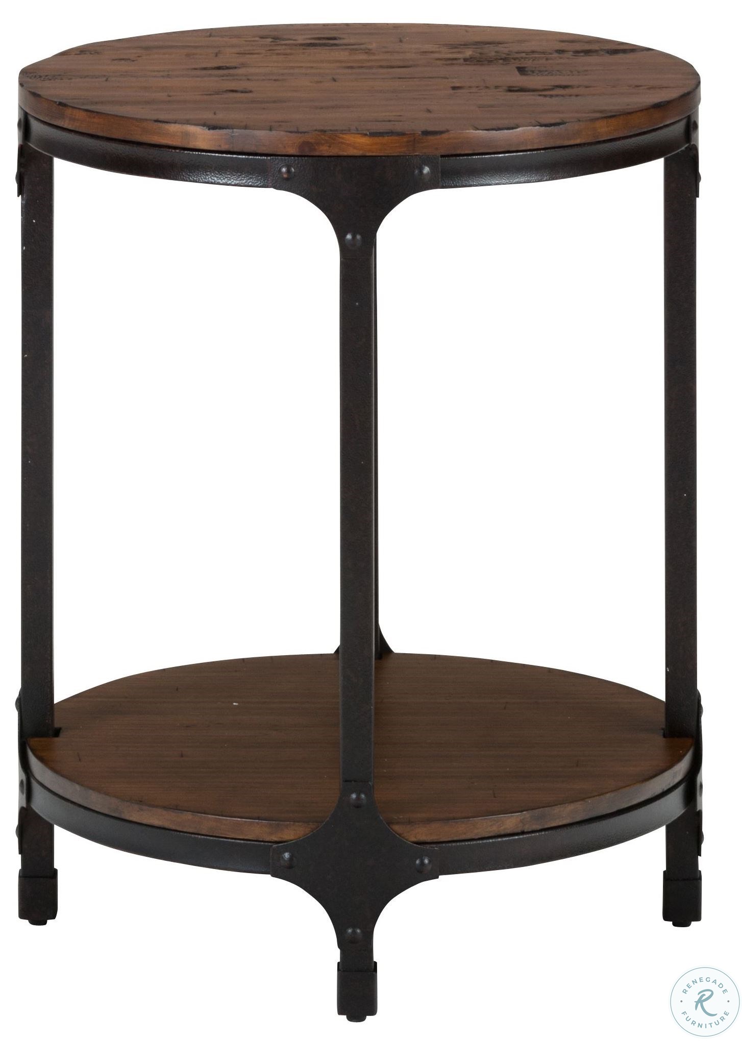 Urban Nature Round Chairside Table from Jofran | Coleman Furniture