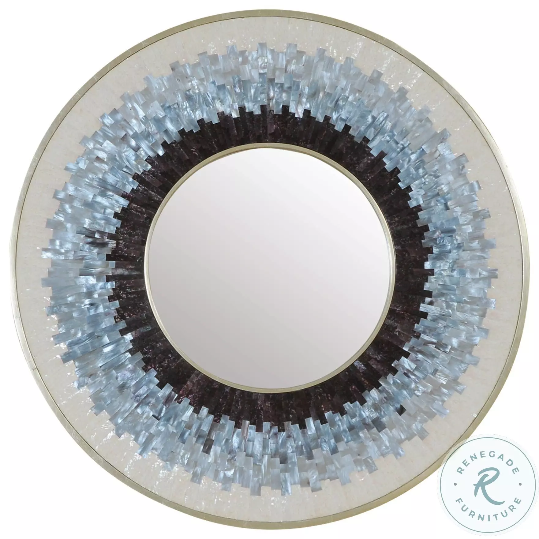 Concentro Assorted Shell Inlaid Mirror From Maitland-Smith | Coleman ...