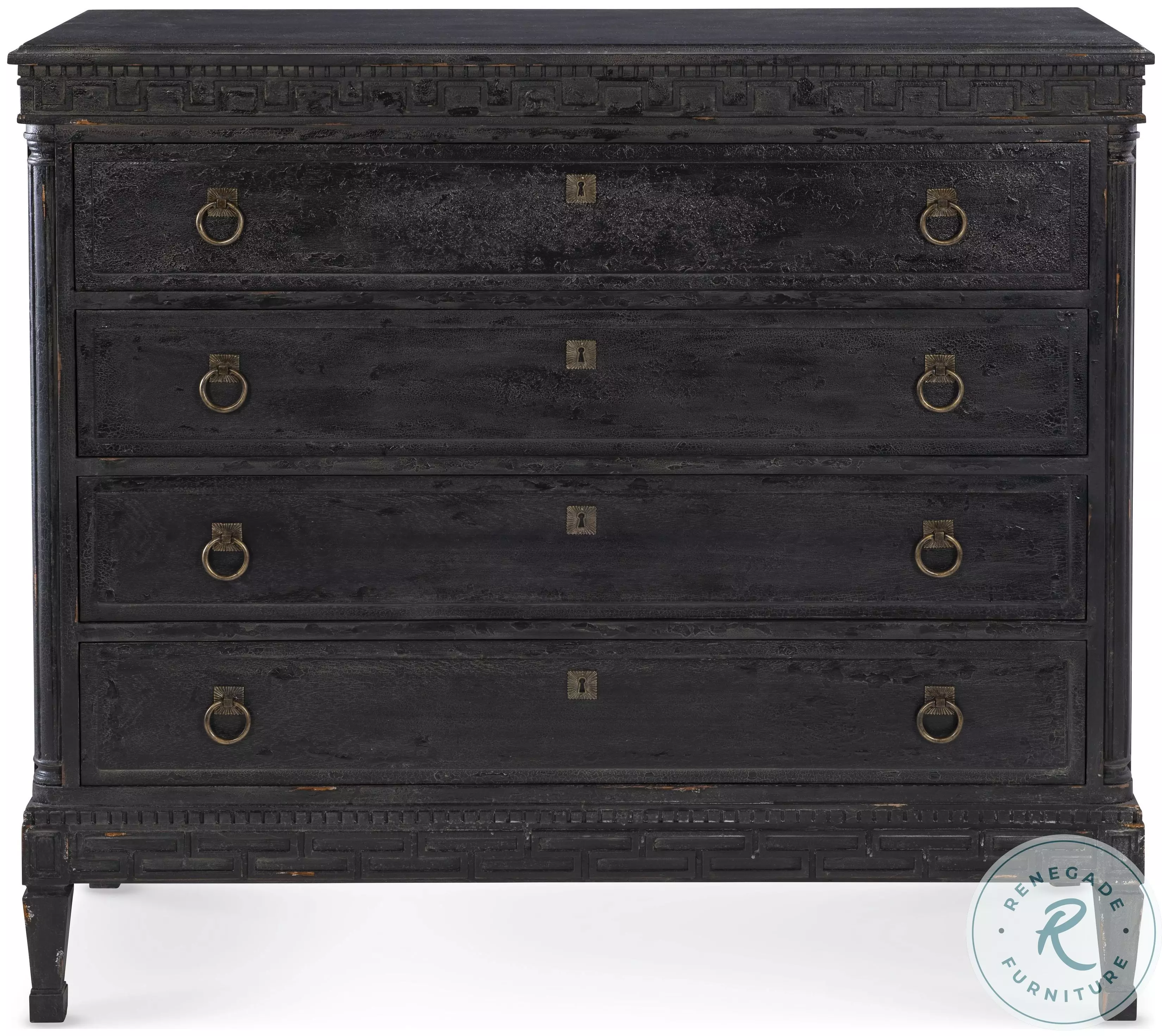 Tate Weathered Black Chest From Maitland-Smith | Coleman Furniture