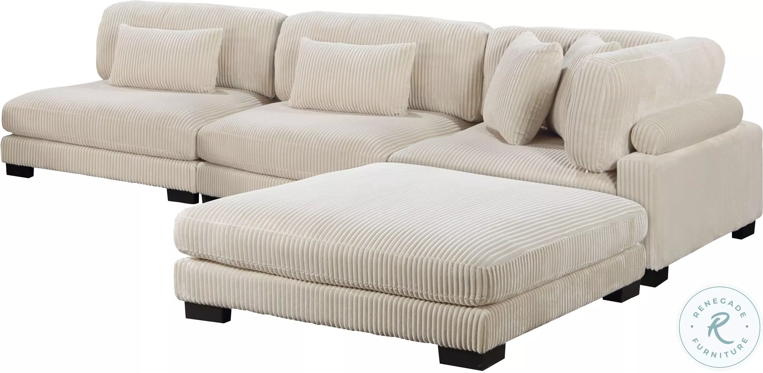 Traverse Beige Modular Sectional from Homelegance | Home Gallery Stores