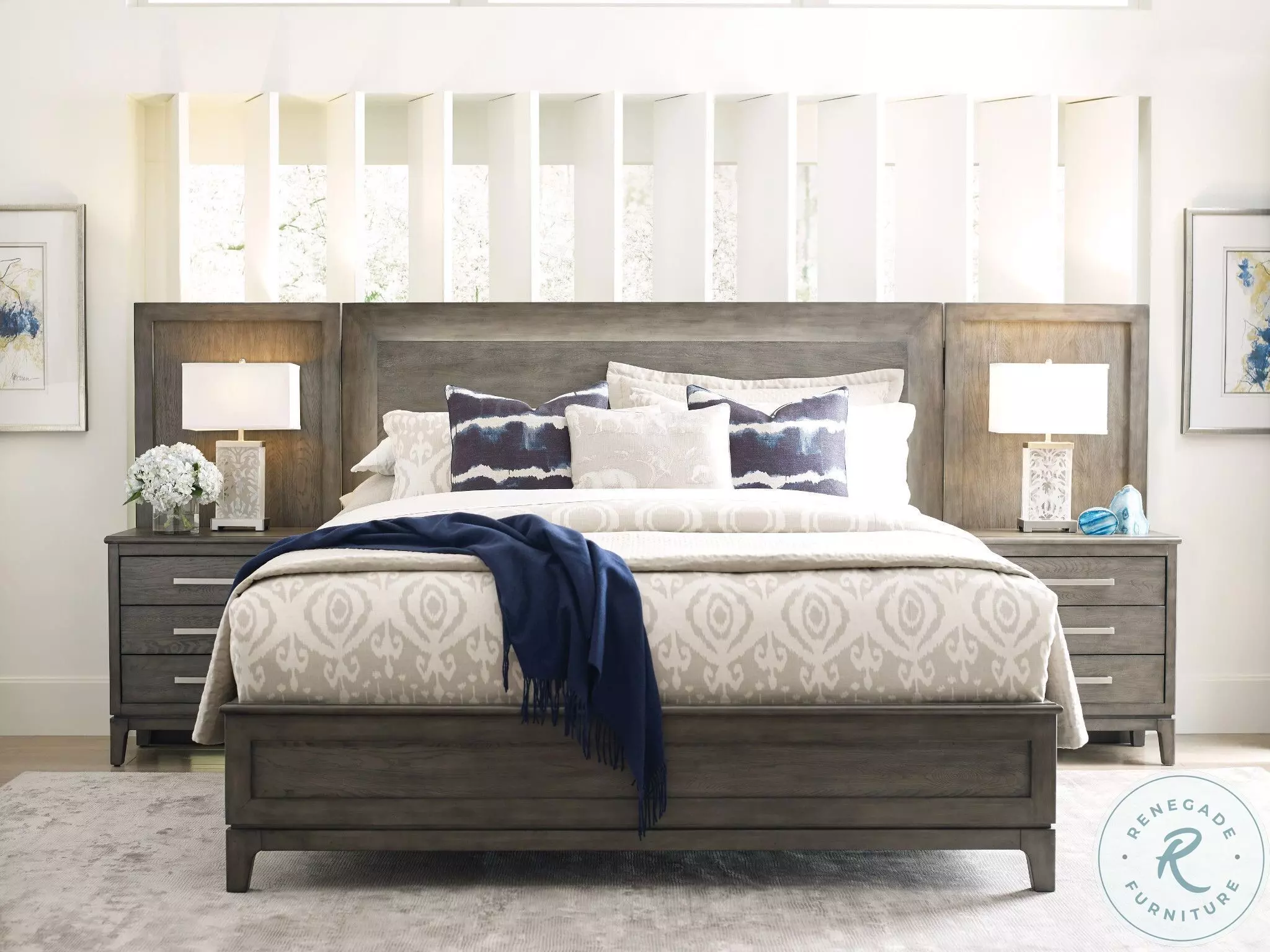 Cascade Sable Kline Wall Panel Bedroom Set From Home Gallery Stores ...